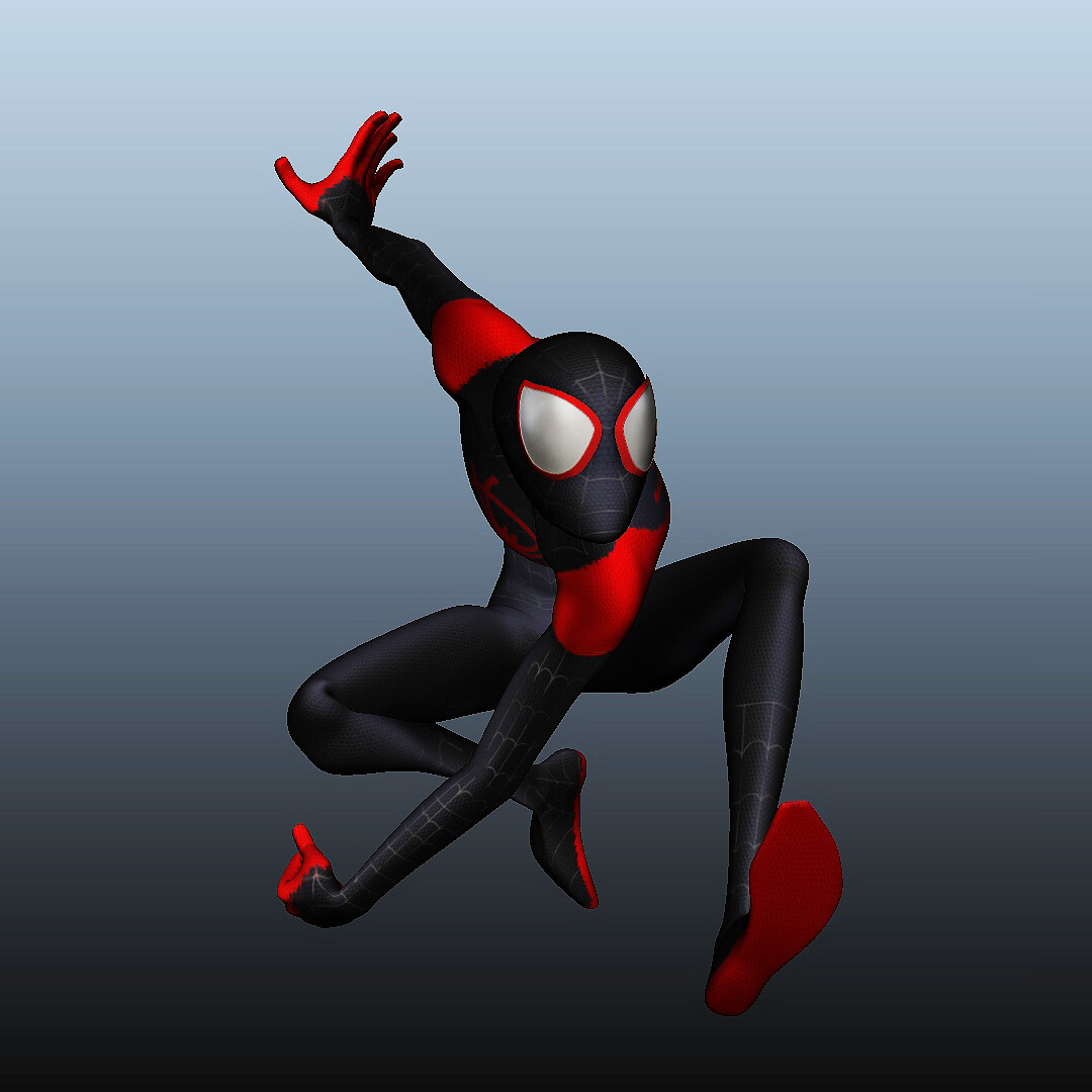 ArtStation - SpiderMan - Pose Study