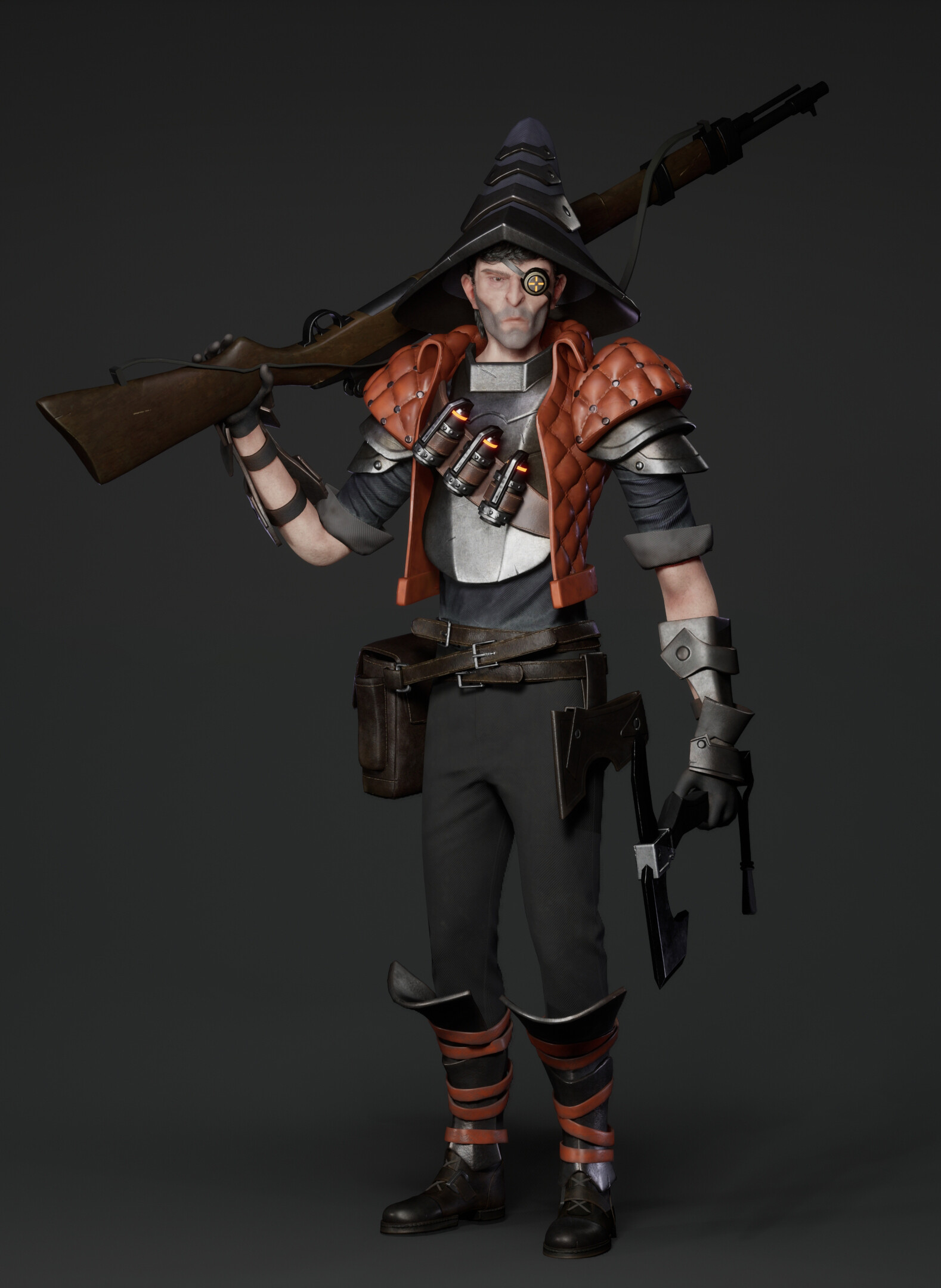 Mao galamoth - Warrior - Medieval Back and Forth