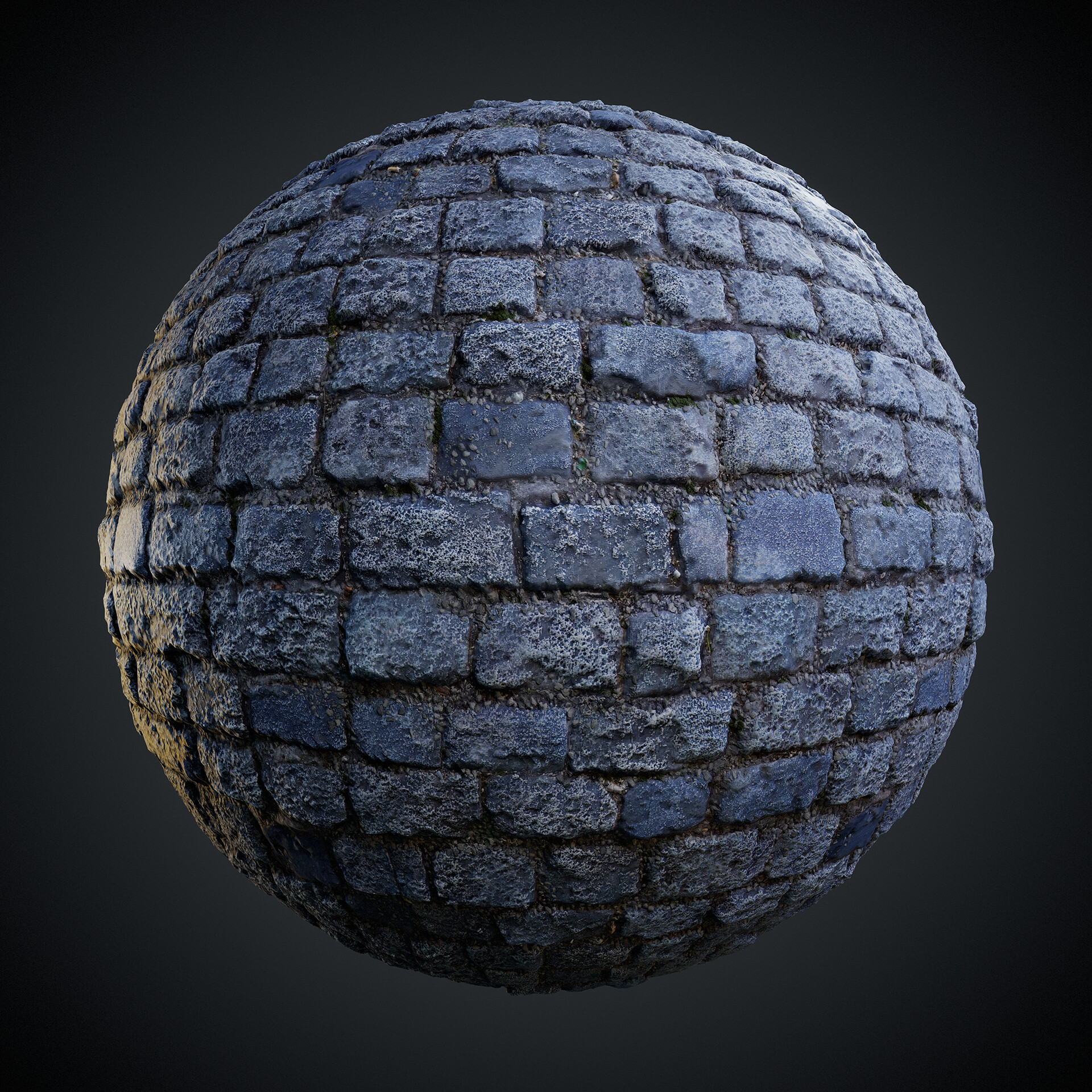 ArtStation - Cobblestone pavement material