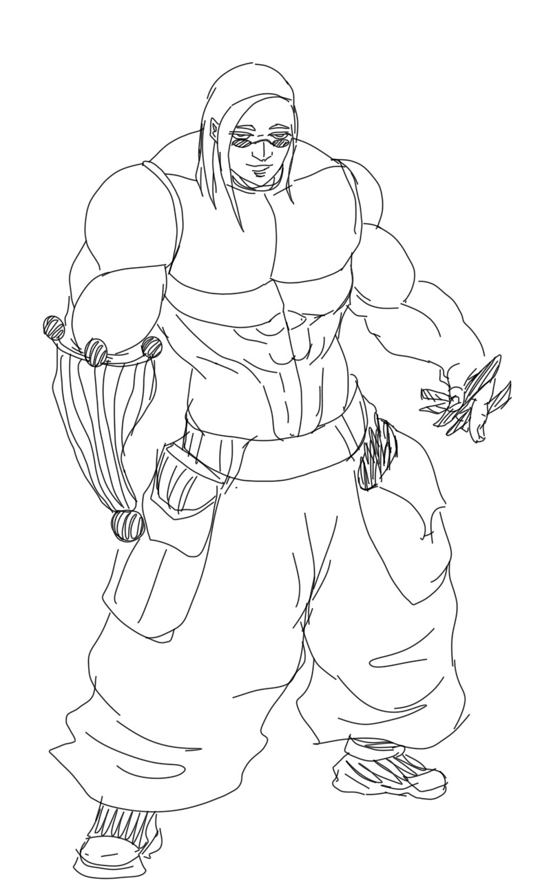 baki coloring sheets