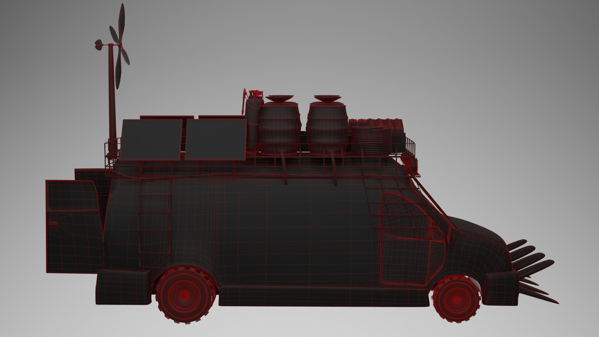 ArtStation - Z apocalypse Van