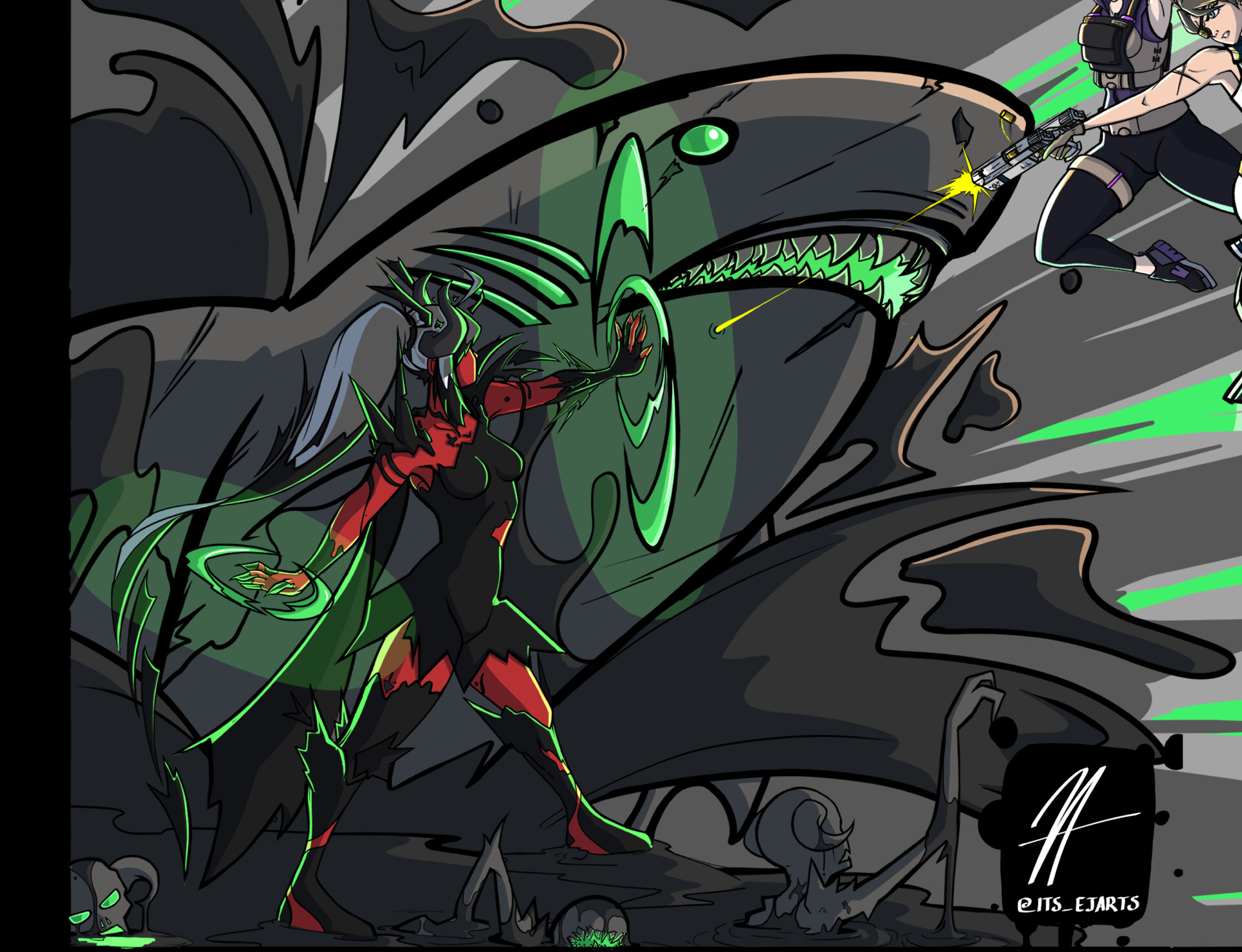 Edwin Jun Han (Its_EJarts) - Mad World: The Queen of Shadows