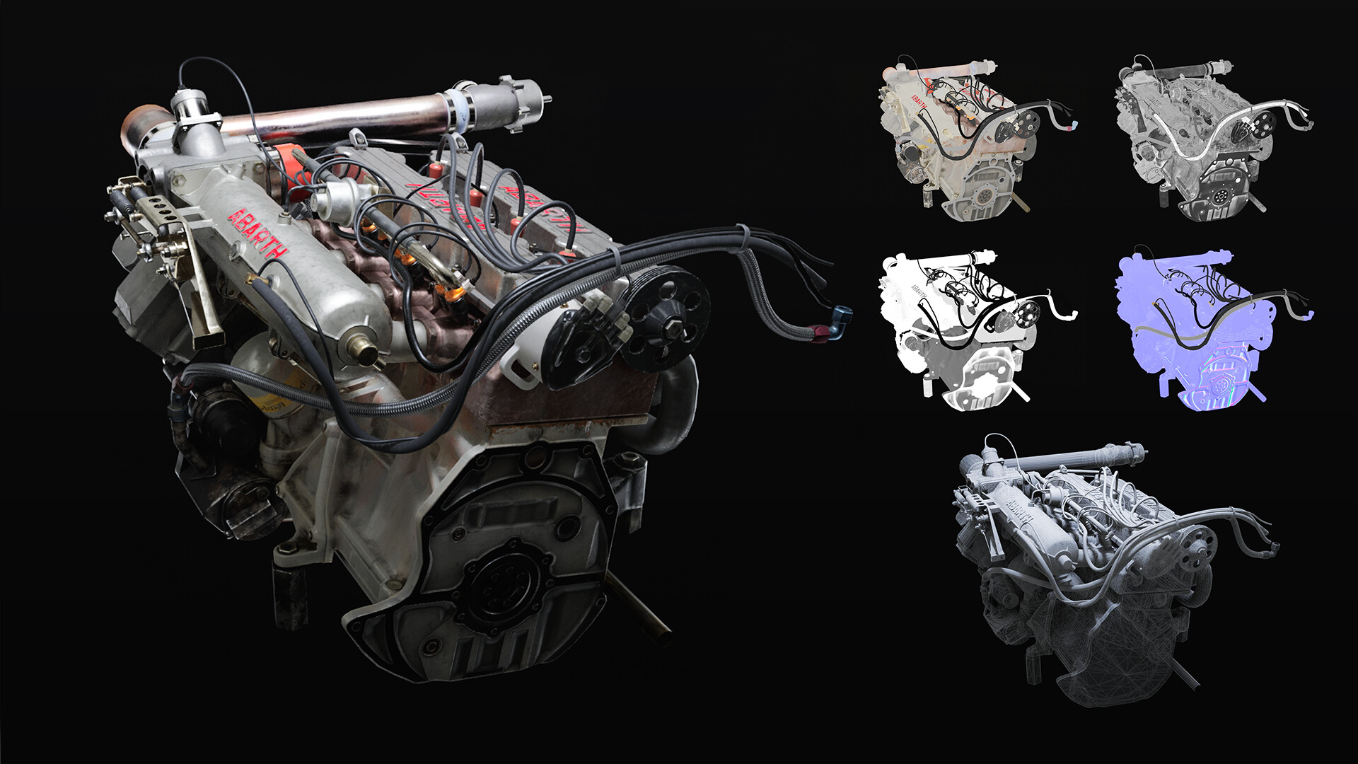 XUANWEN CHEN - Lancia Delta S4 Engine