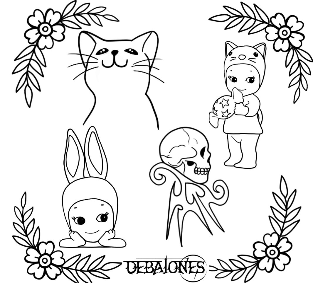 emily strange coloring pages