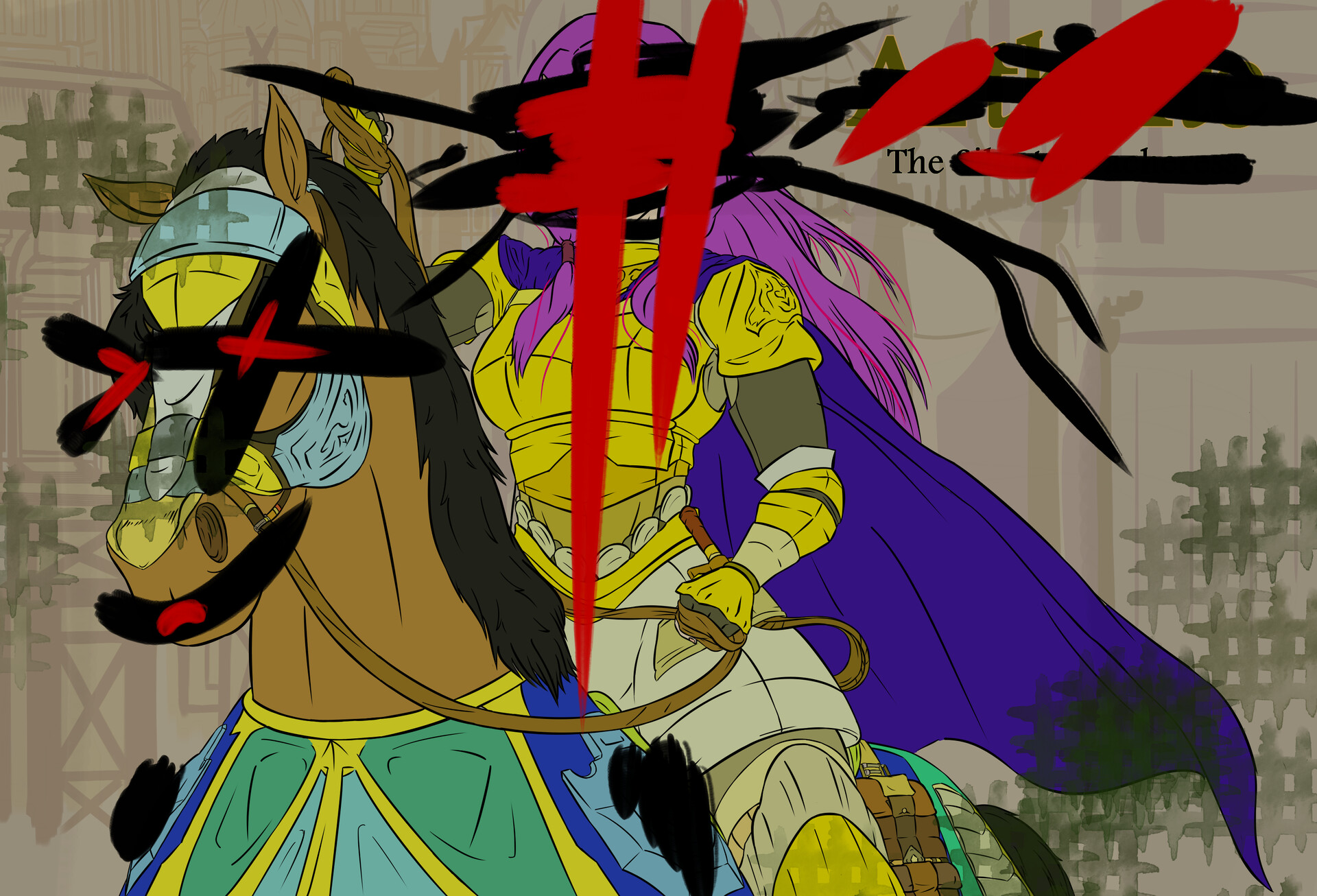 ArtStation - The ****** ********* (WIP 1)