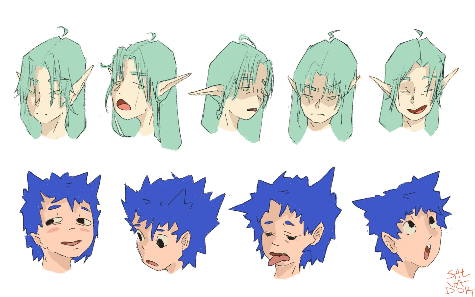 ArtStation - Expressions & Faces