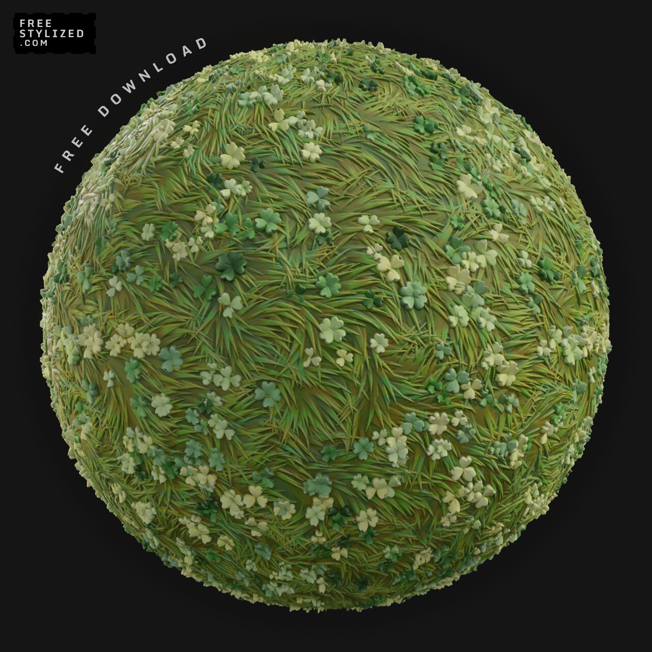 ArtStation - Stylized Grass - Substance Designer