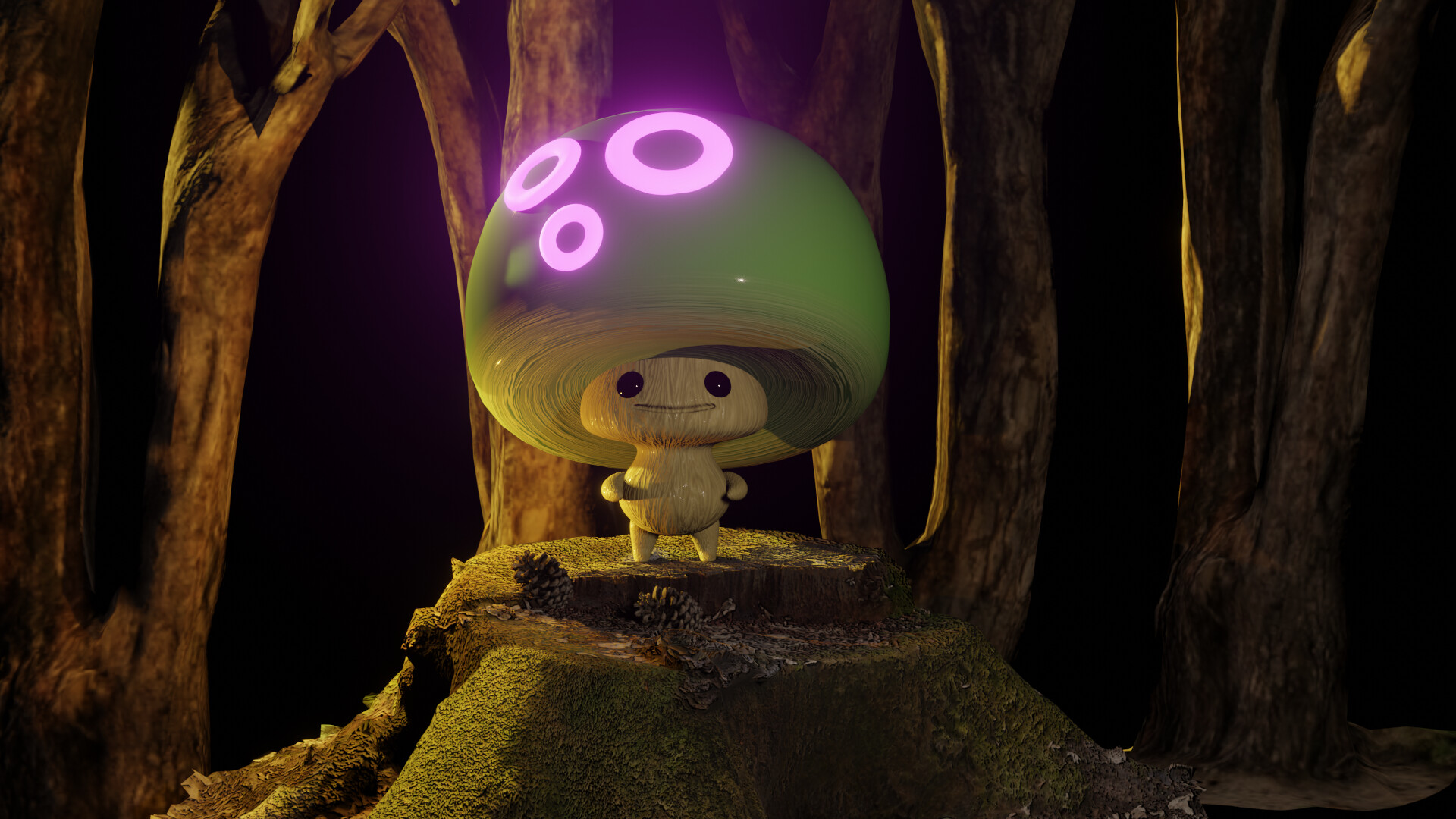 ArtStation - Mushroom-man