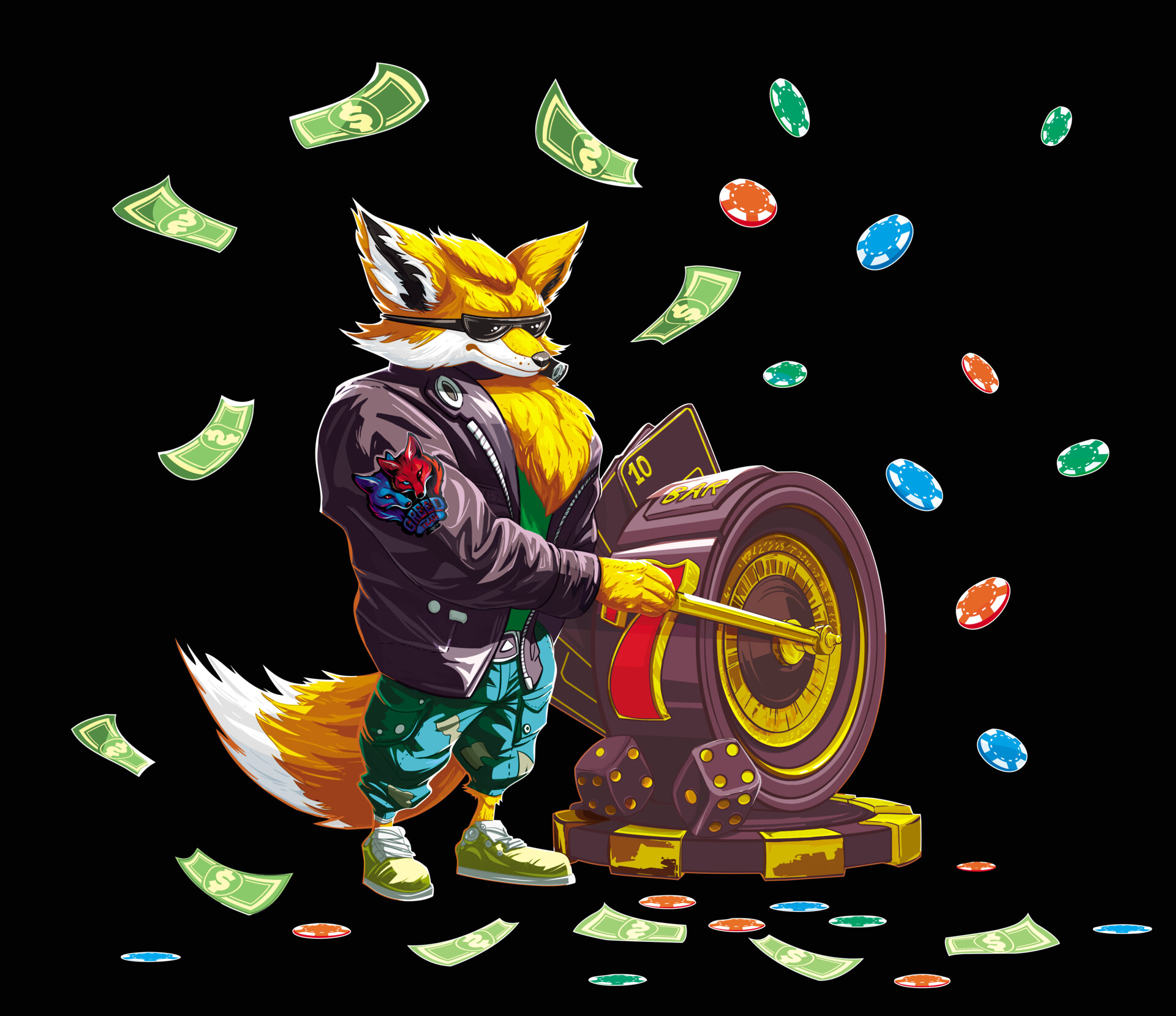 ArtStation - Greedy fox