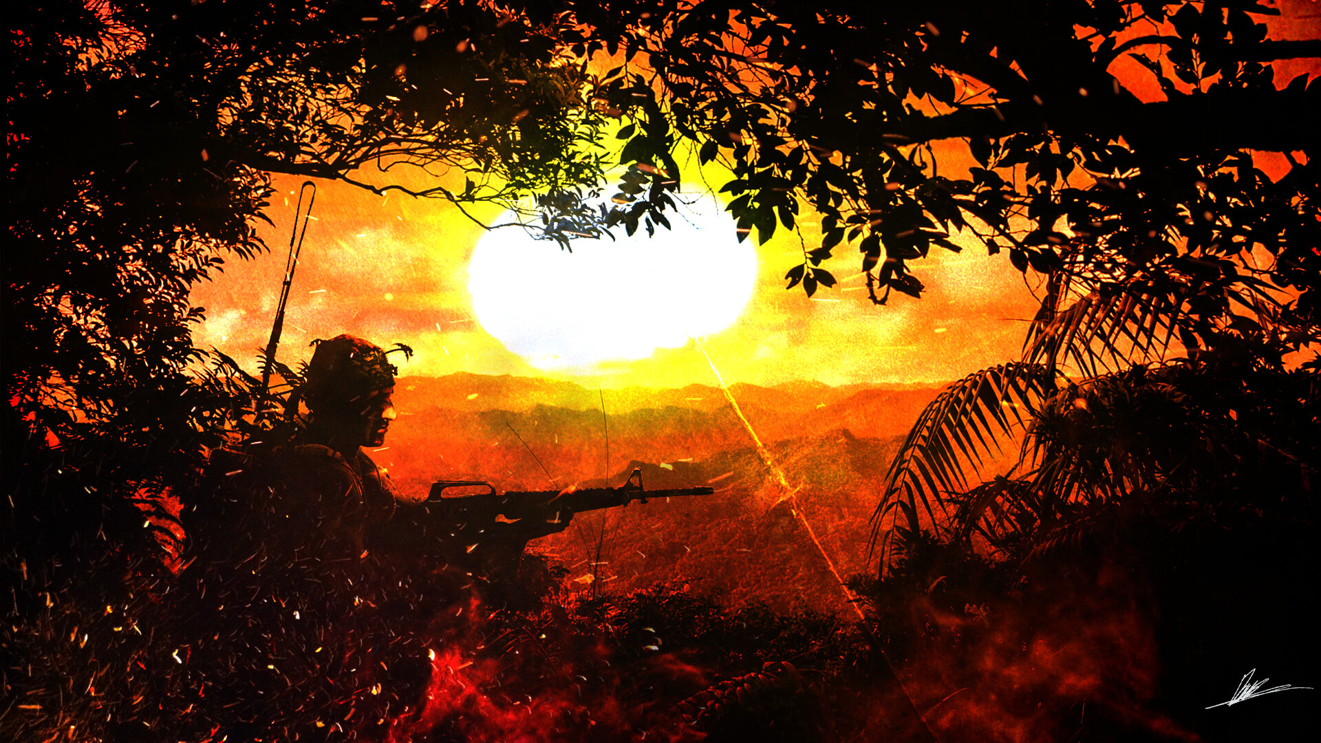 ArtStation - MAC V SOG - Vietnam Sunset