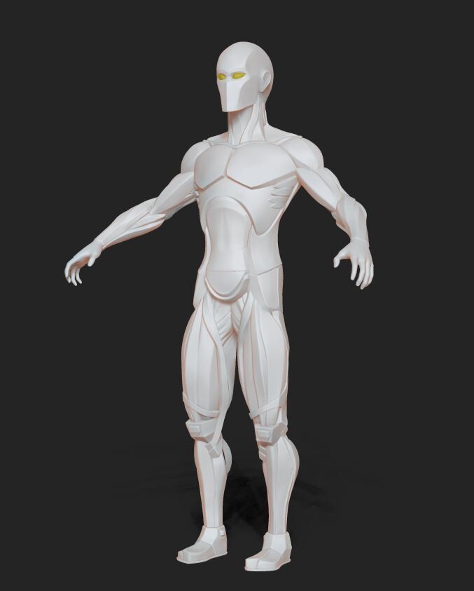 Vincent Locascio - Lotus Guardian (3D work for SMR Therapy App) Rigged and Animated