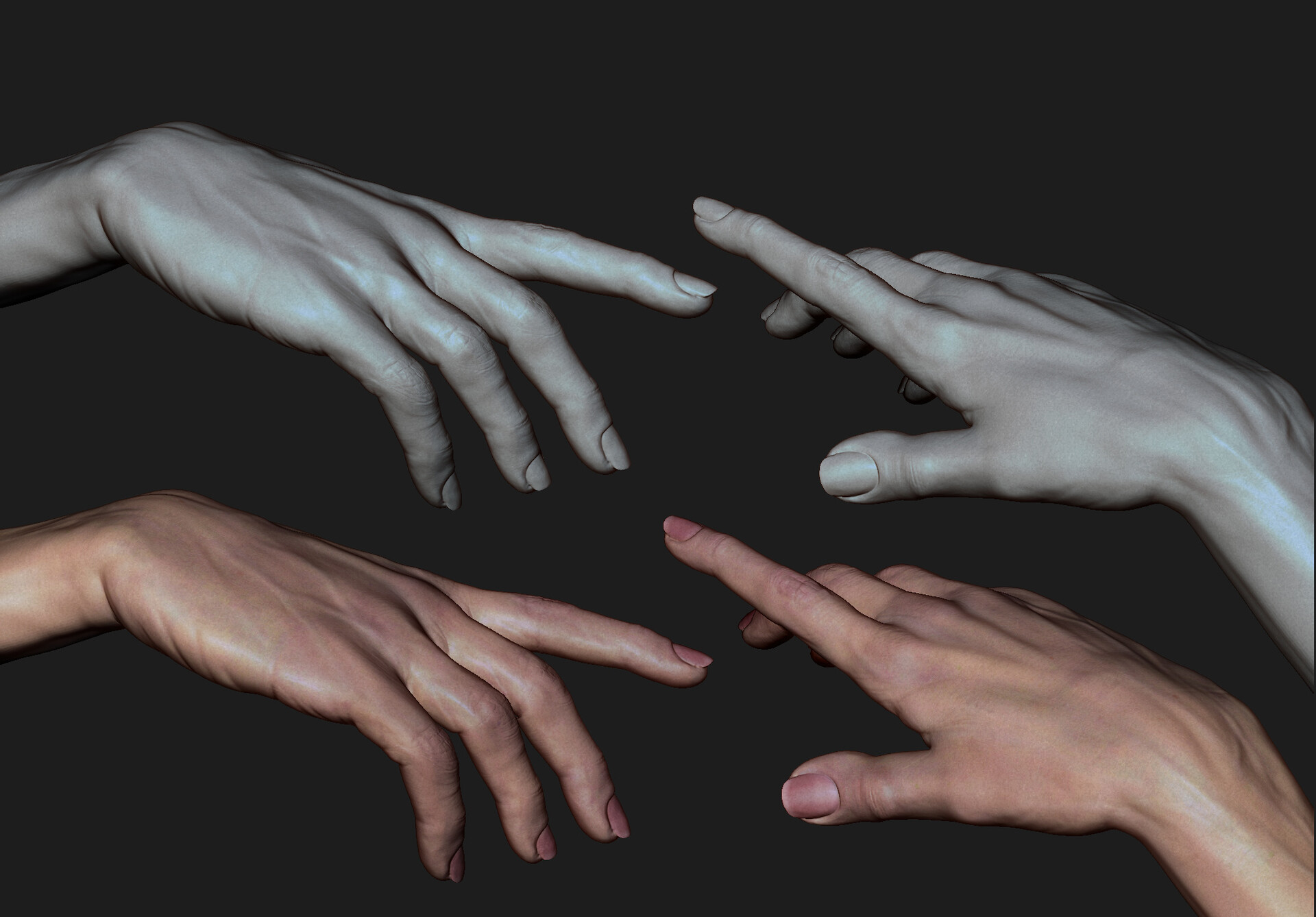 Sherif Dawoud | 3D Game Artist - Hands Sculpting and Animation ...