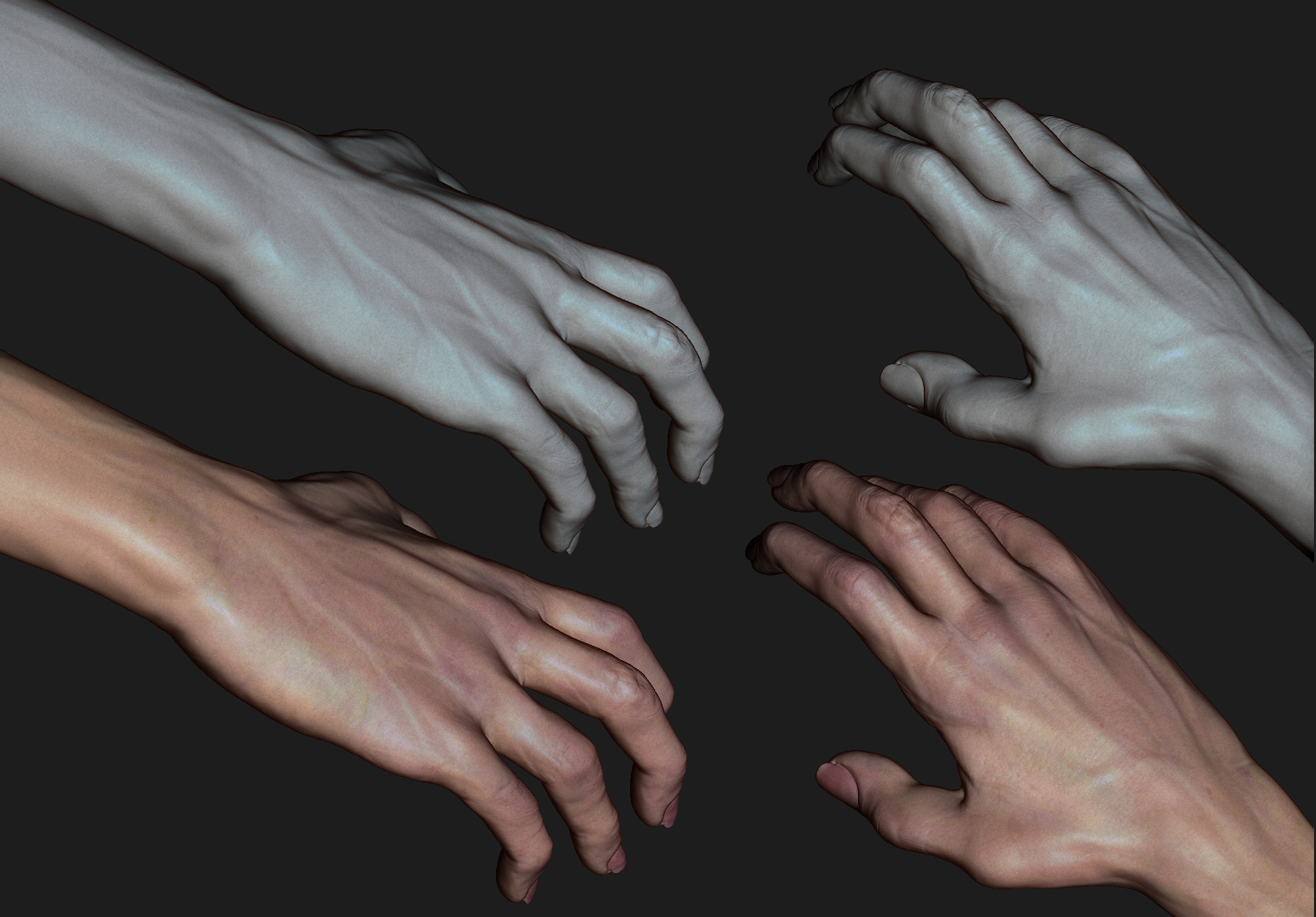 Sherif Dawoud | 3D Game Artist - Hands Sculpting and Animation ...