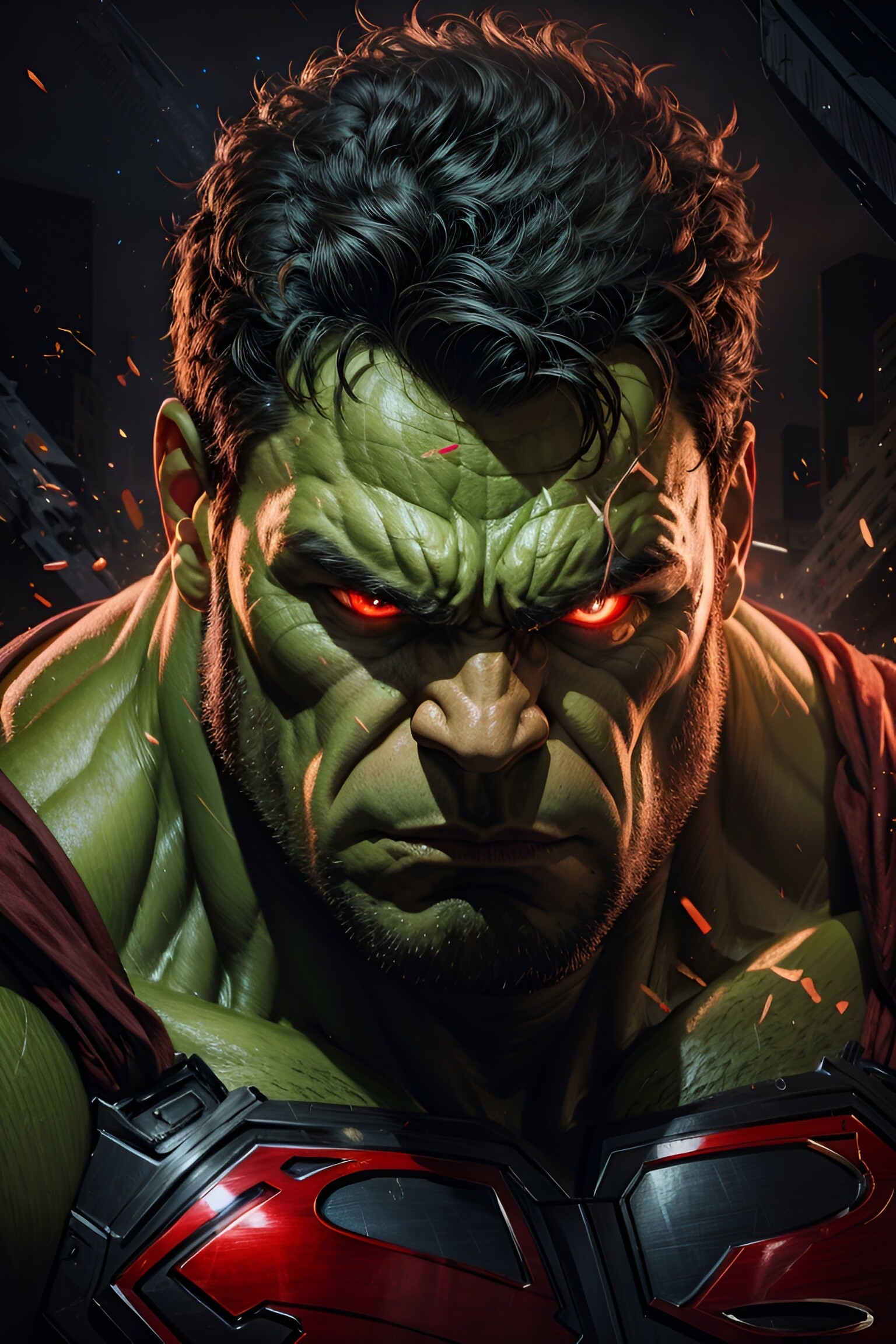 Superman Vs Hulk Wallpaper