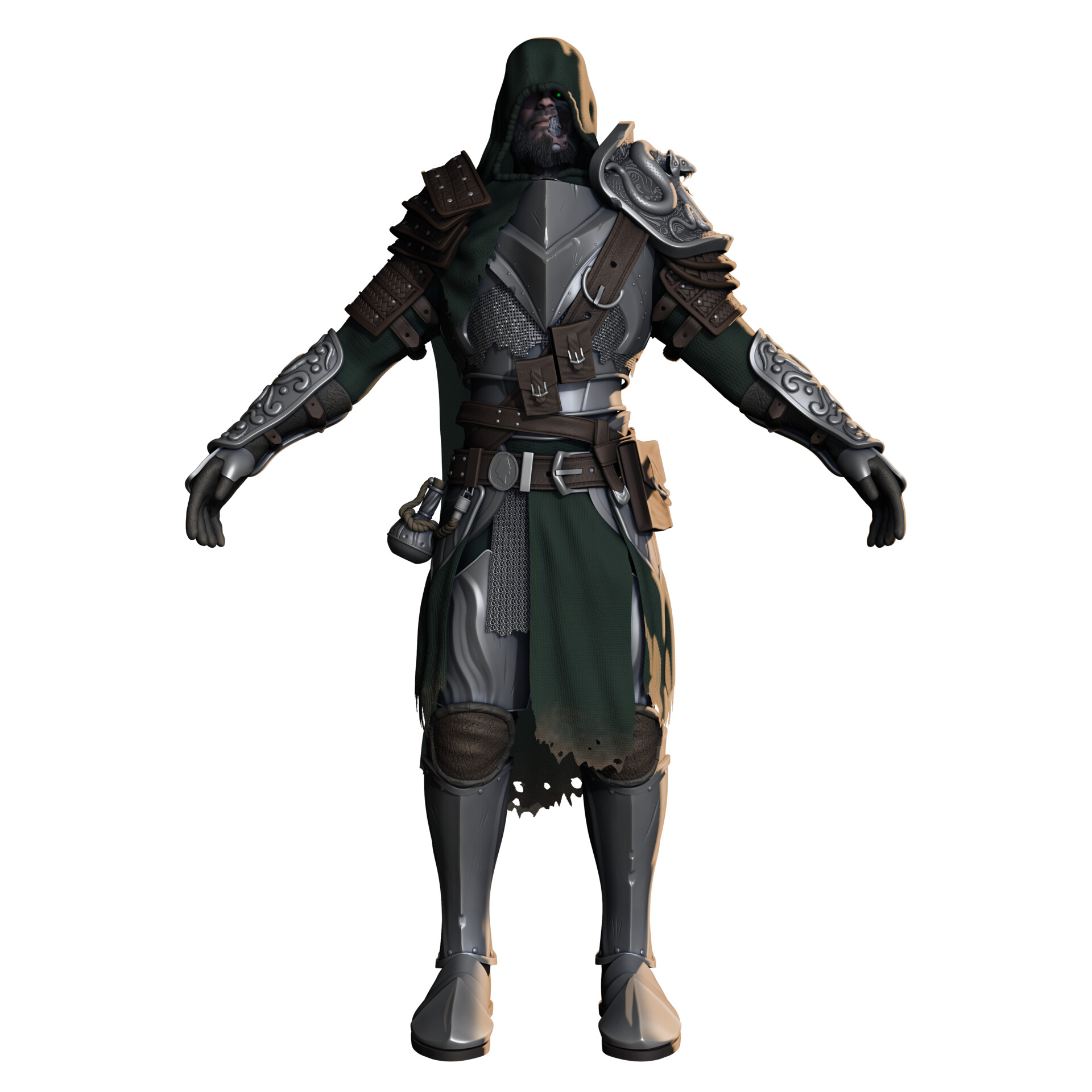 ArtStation - Cursed Knight (ZBrush)