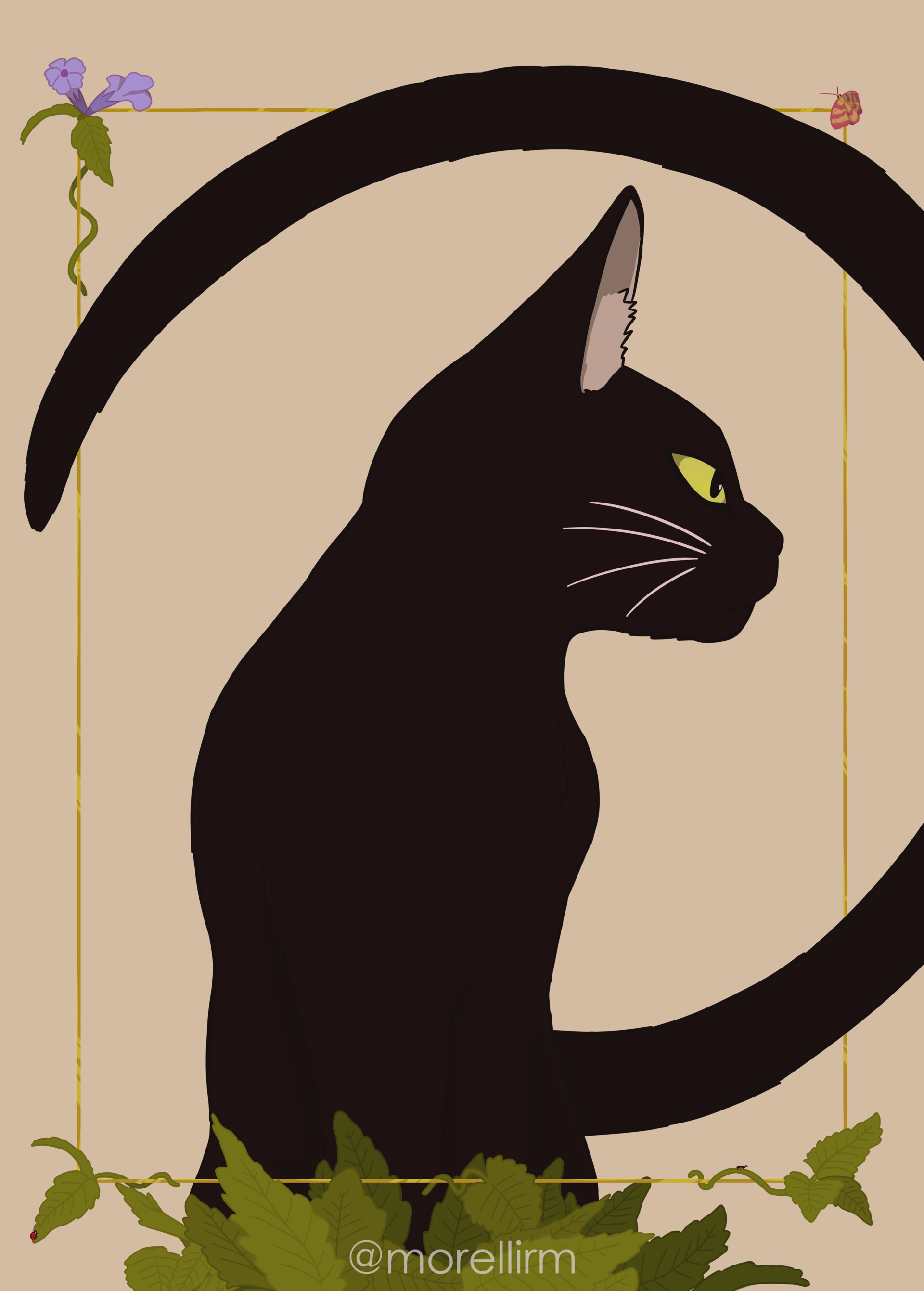 ArtStation - Morgana, The Shadow Cat