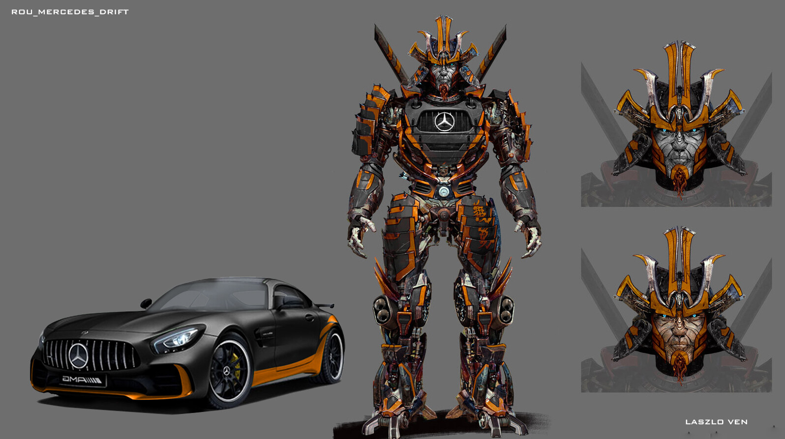 ArtStation - Transformers Rise Of Unicron - Unused Drift Designs