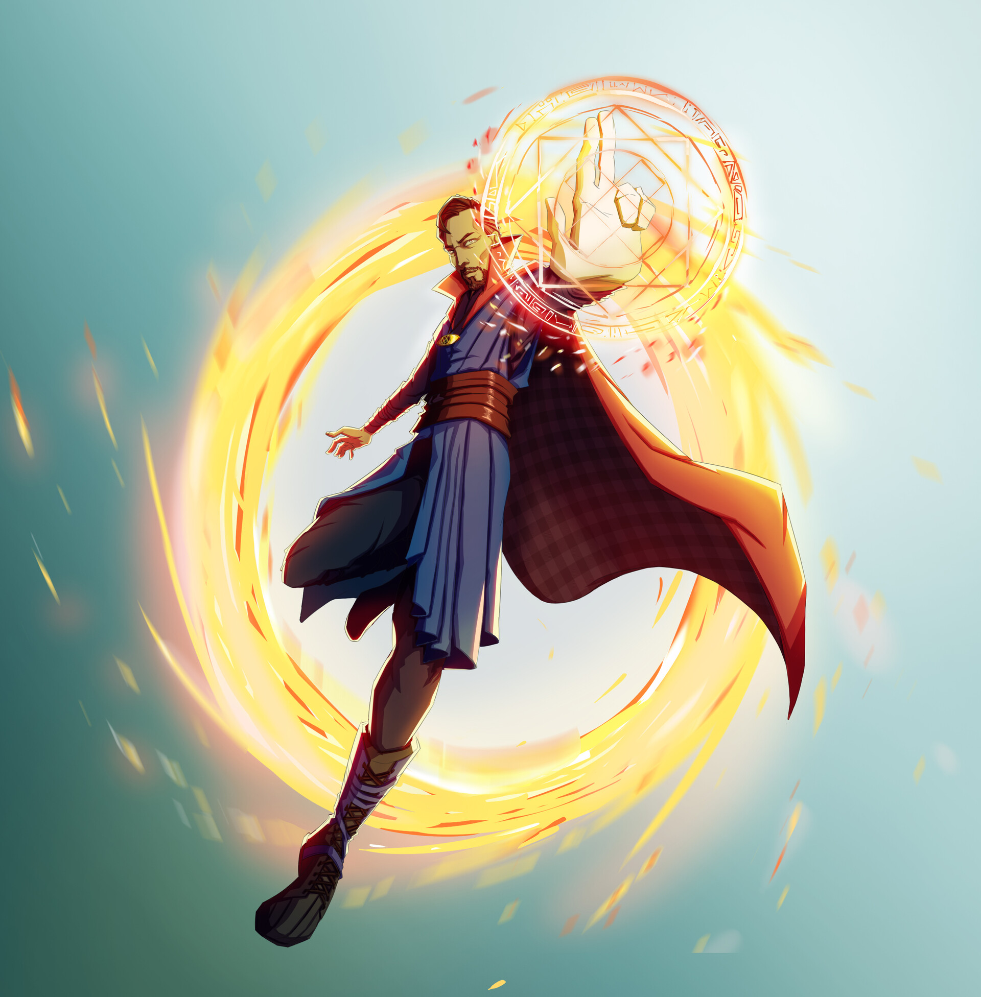 ArtStation - "Realm Bender" Dr. Strange Fan Art