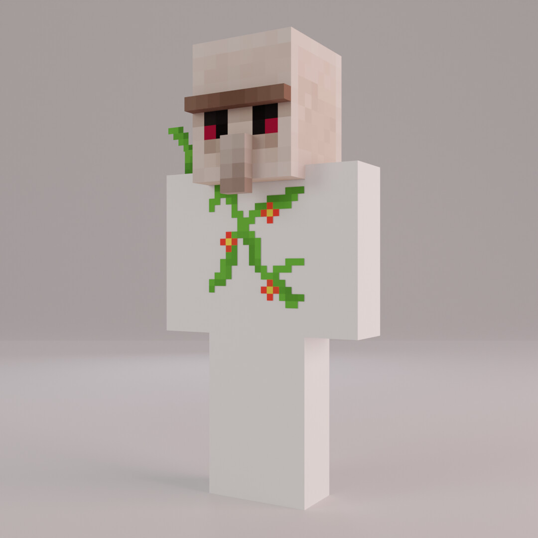 Iron Golem Minecraft Head
