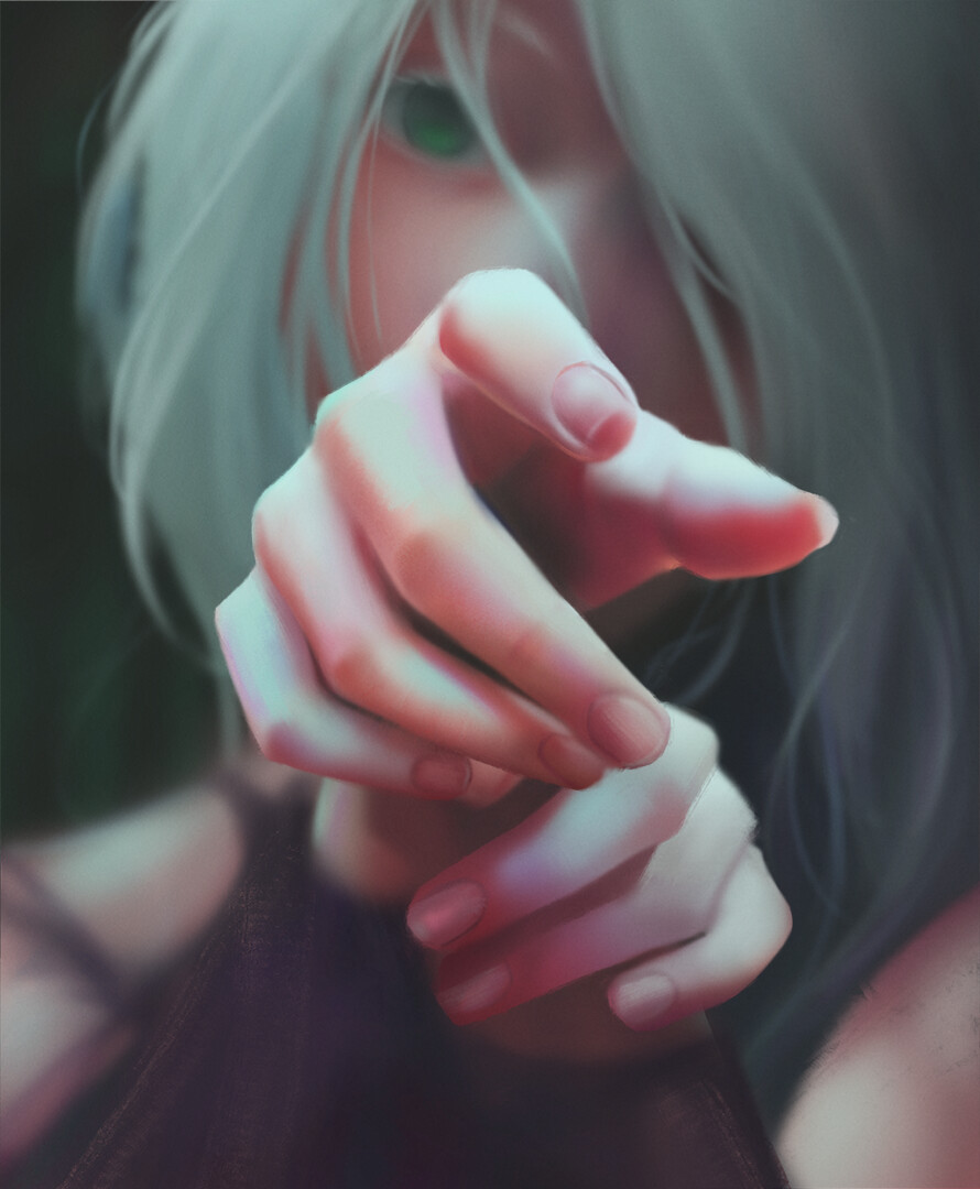 ArtStation - Hand study