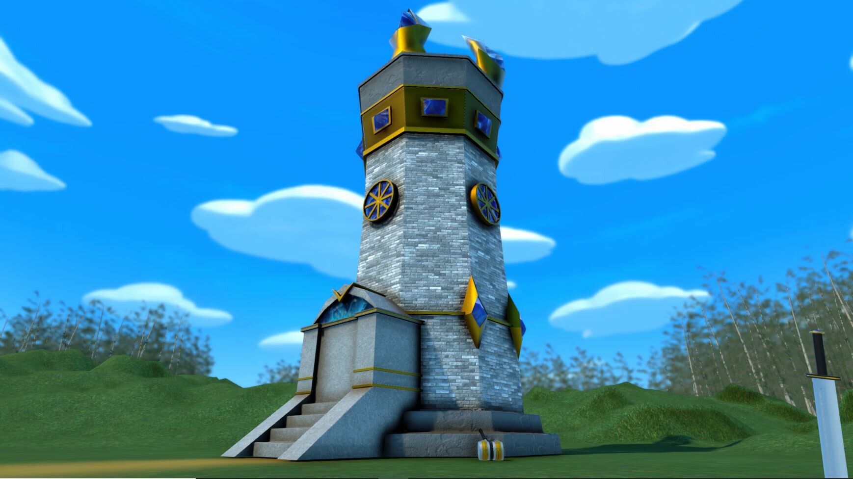 ArtStation - Arcane Tower - Warcraft III Reforged