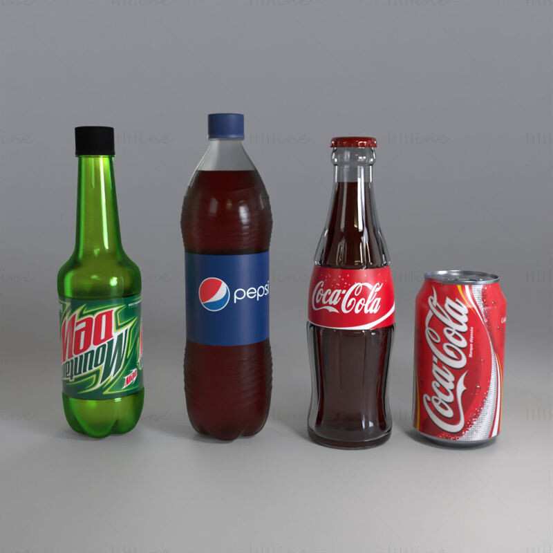 ArtStation - Soda drink blender 3d model