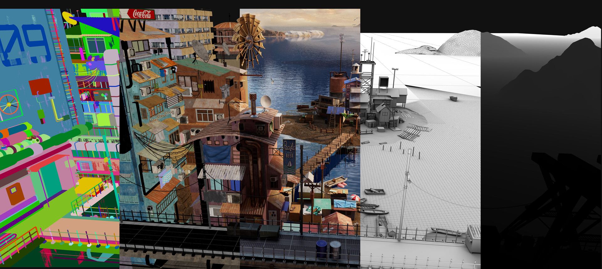 巧课力 CGmomo - 【学员作品】申浩东--《Port》