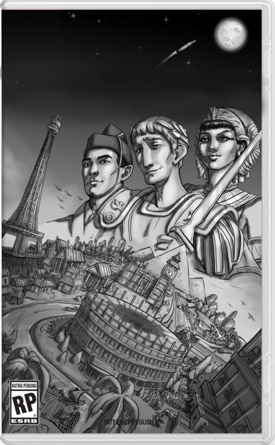 ArtStation - Civilization V: Switch Box Art Original Concept Sketch