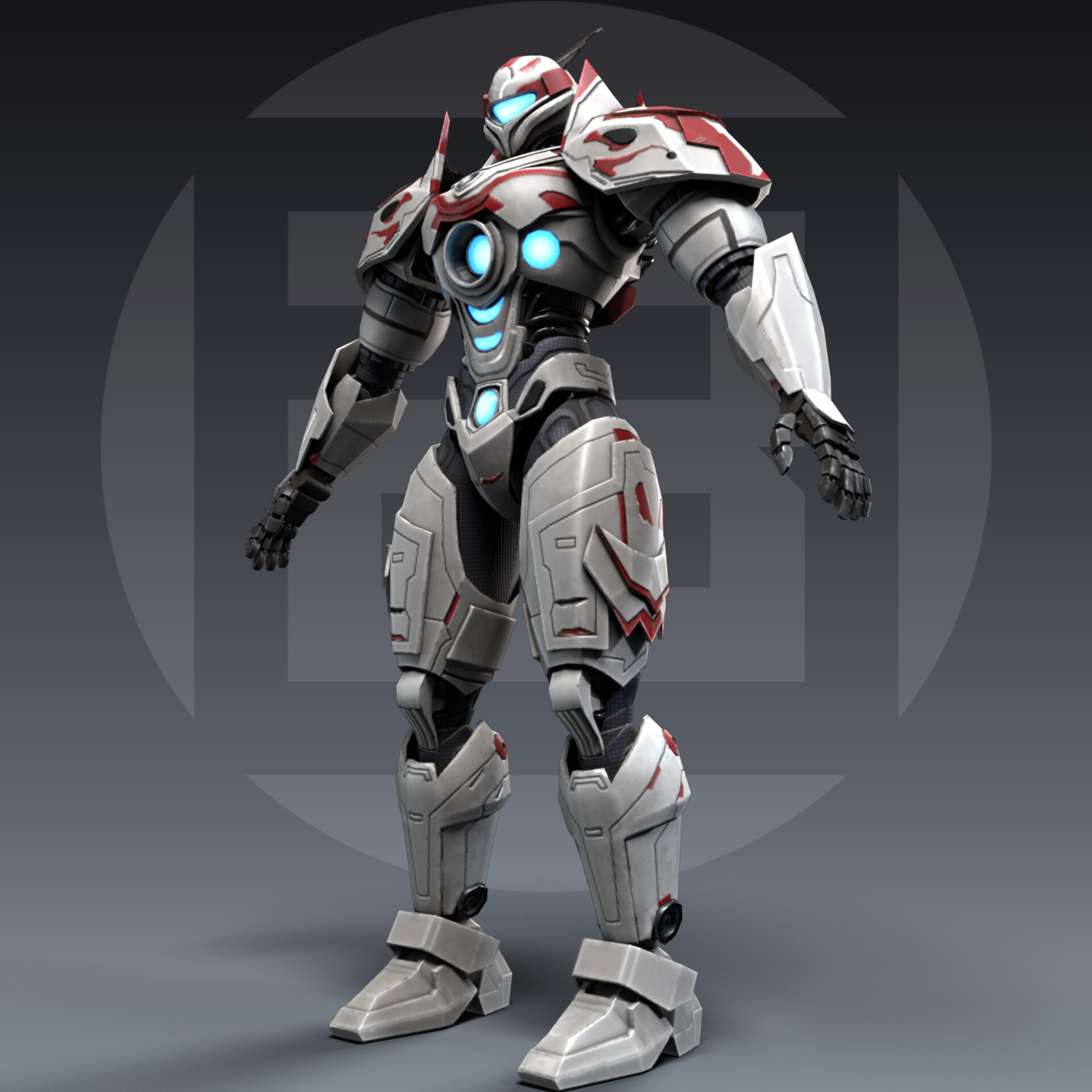 Bricks Studio - Mech Game Asset