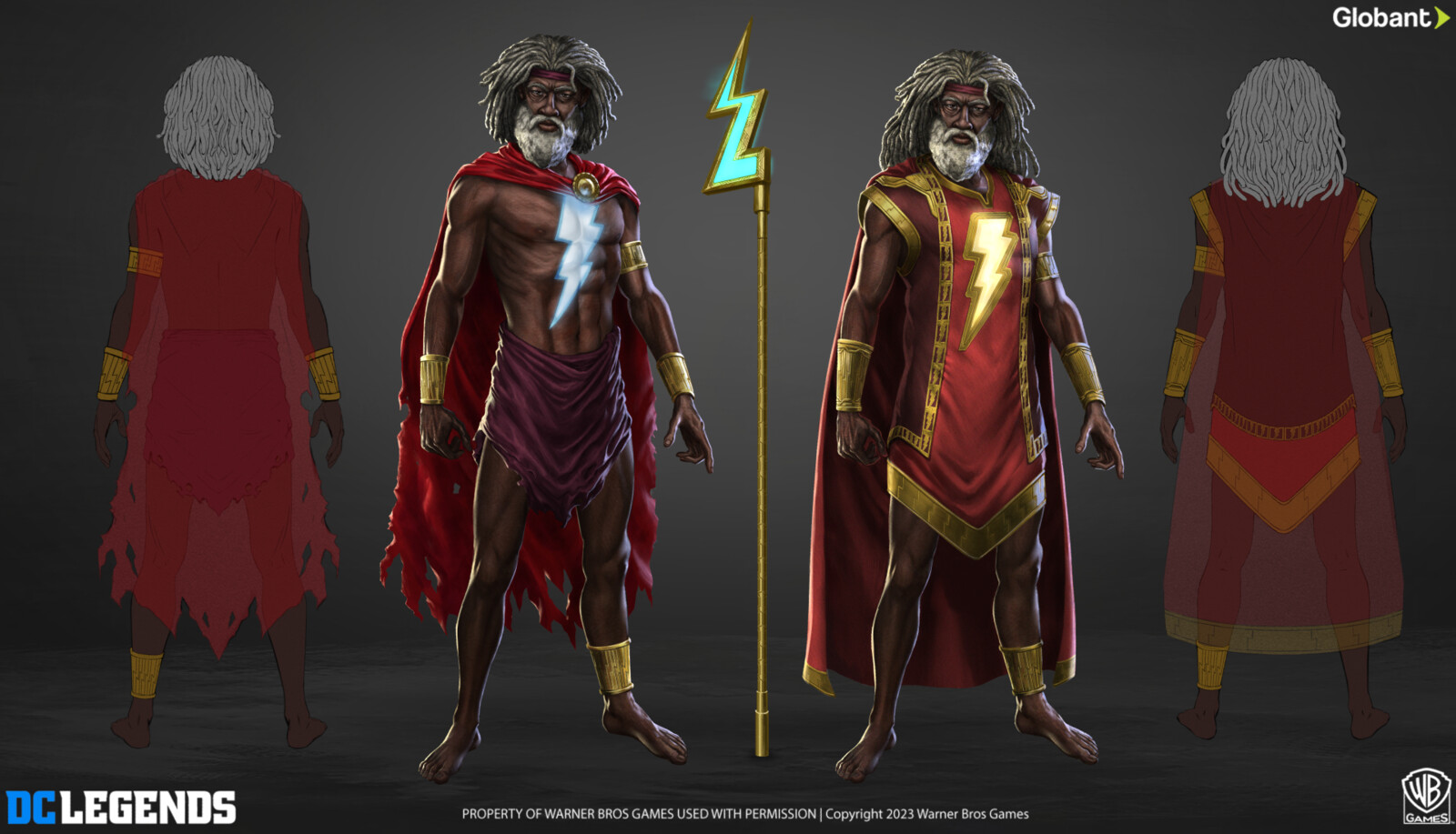 Felipe Sáez - DC Legends Wizard Shazam Concept Art