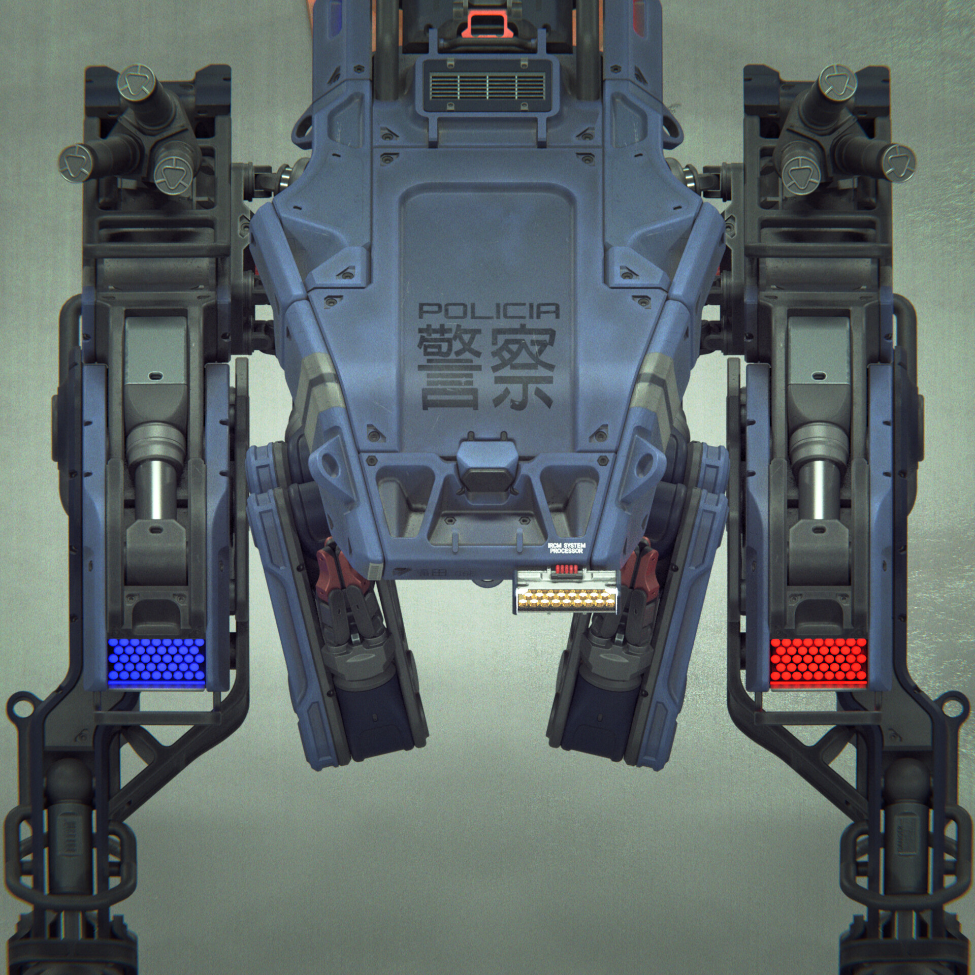 Lancelot(独眼) - Police Multi-purpose Robot