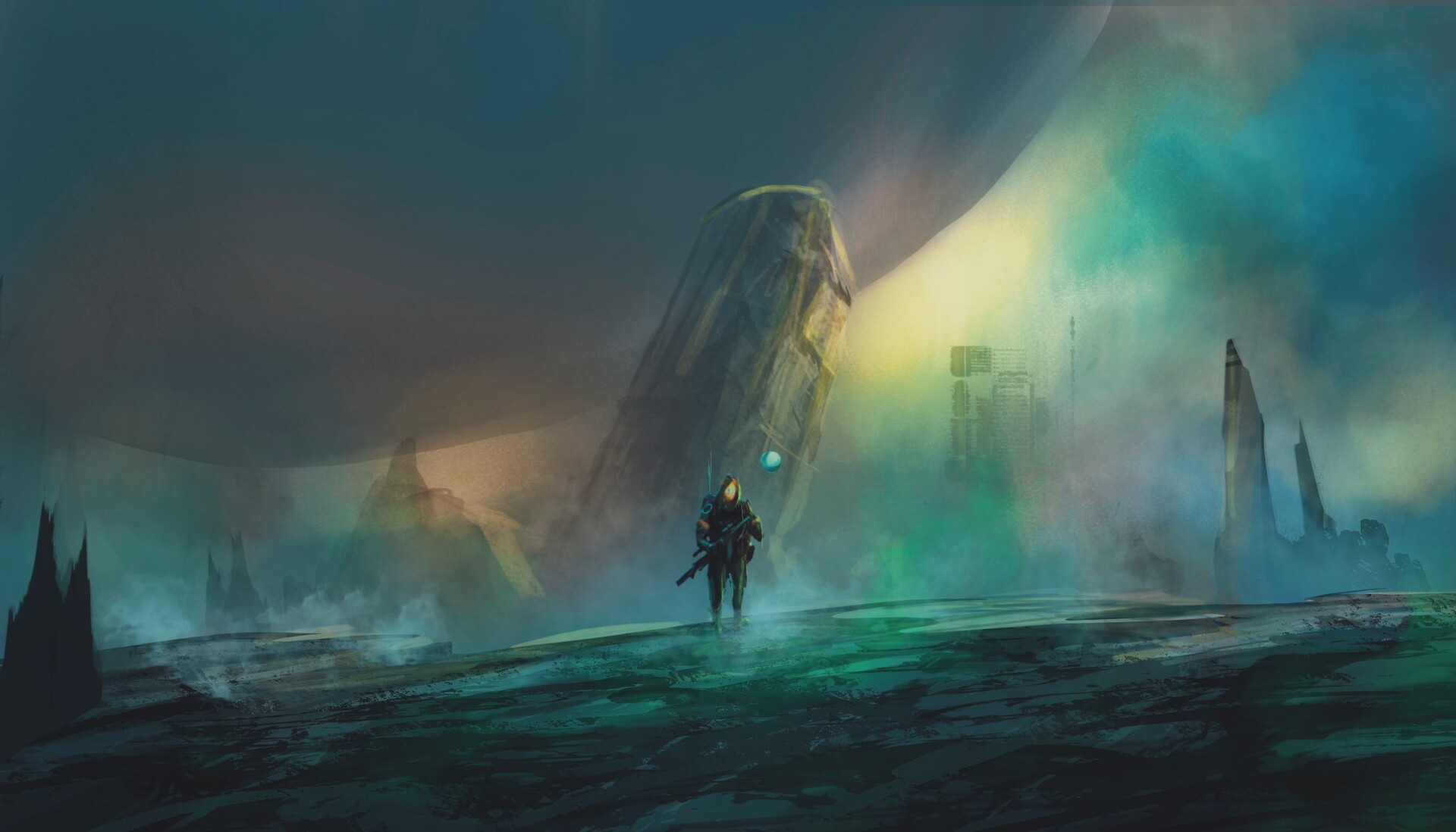 ArtStation - Starfield Saga Foreign Planet