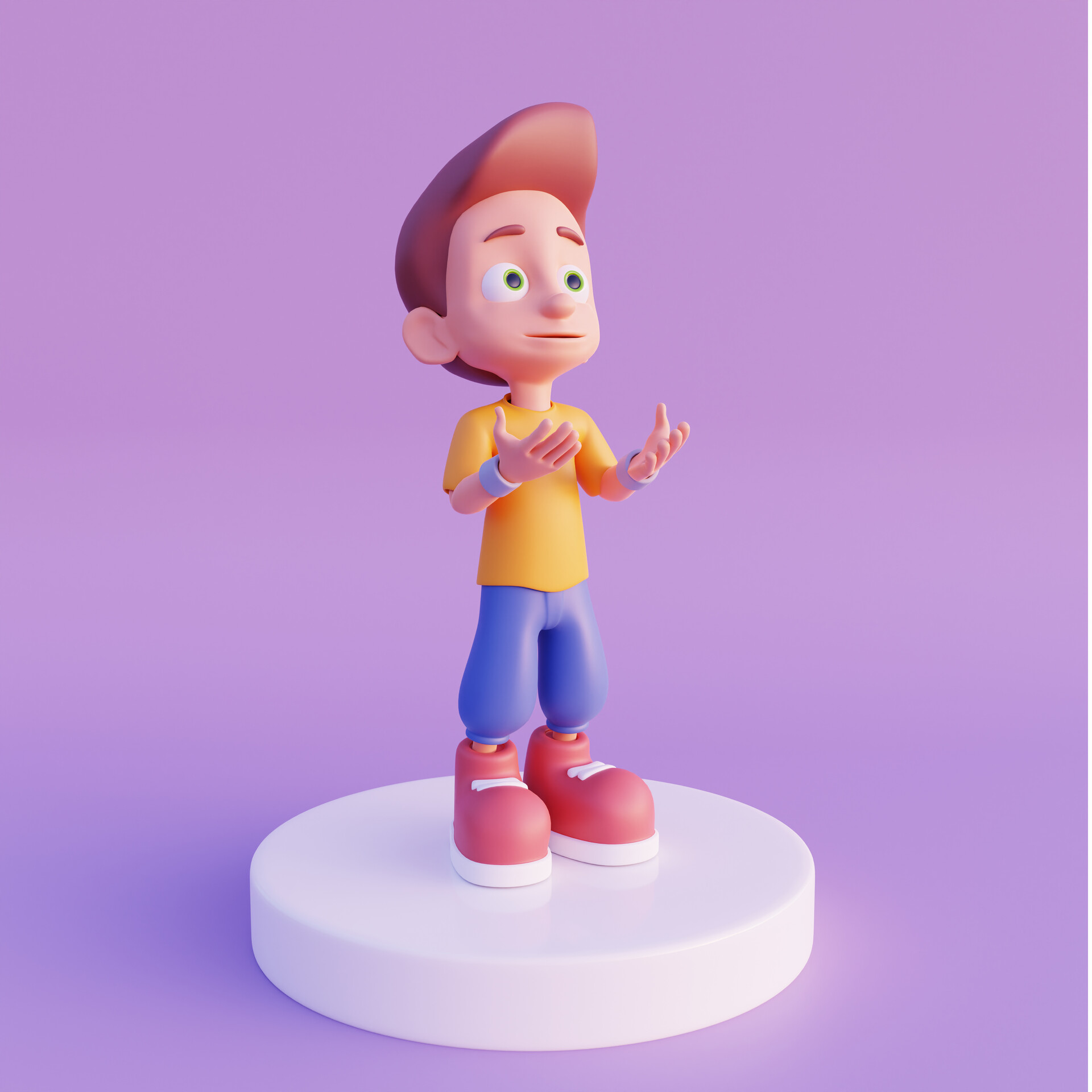 ArtStation - My FIrst Character Modeling EVER