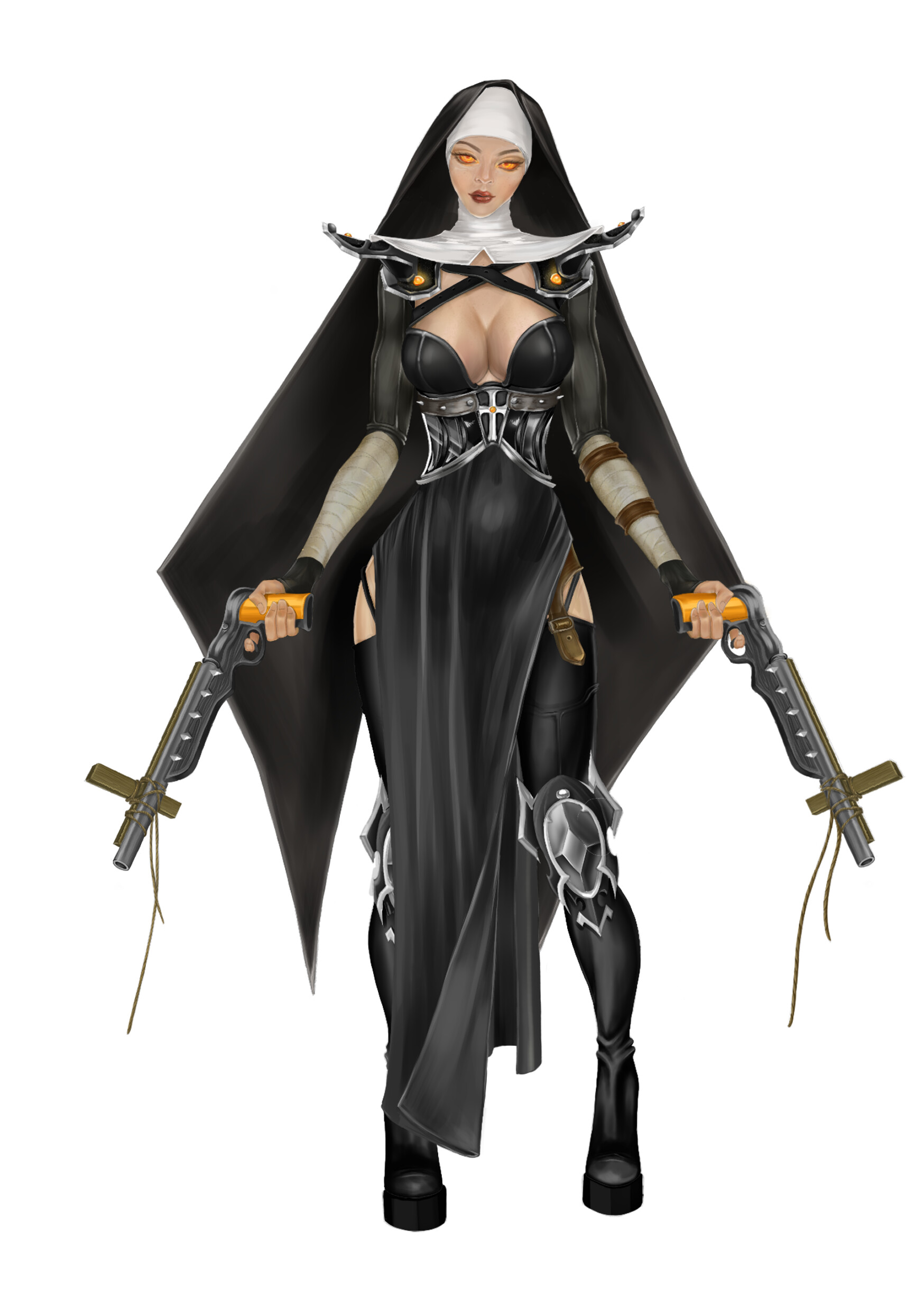 ArtStation - Valla the Nun