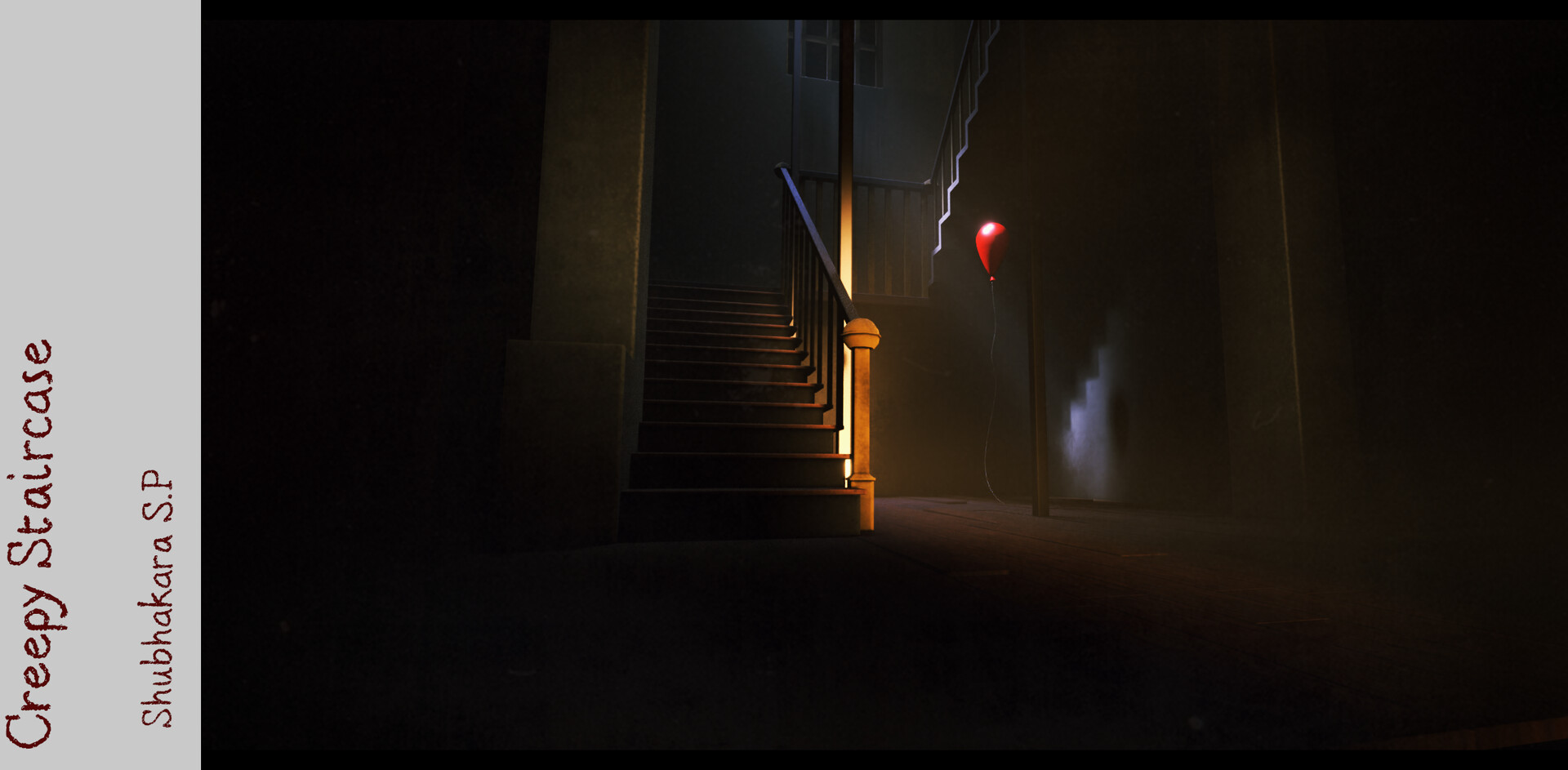 ArtStation - Creepy Staircase