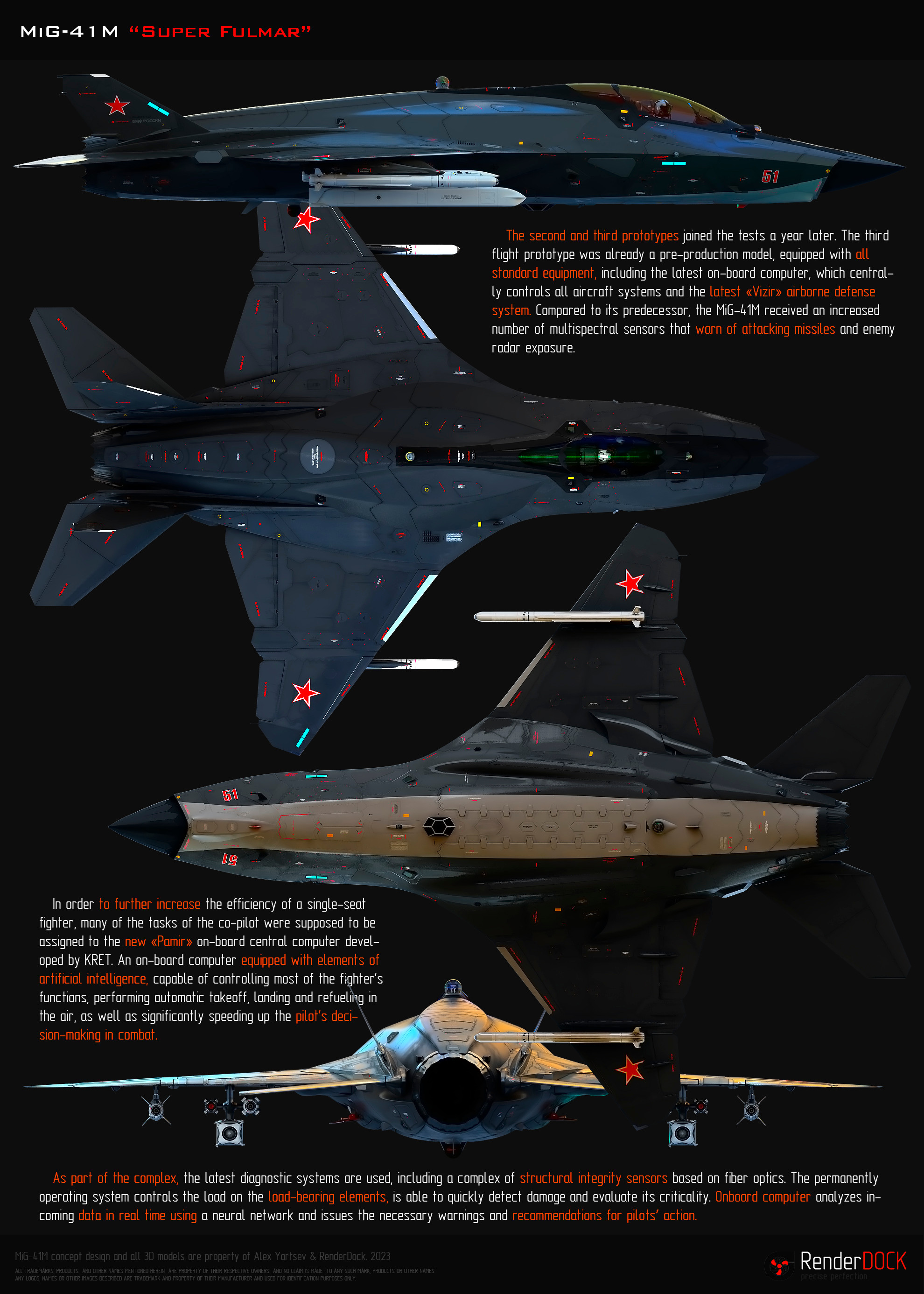 RenderDock - MiG-41M "Super Fulmar"