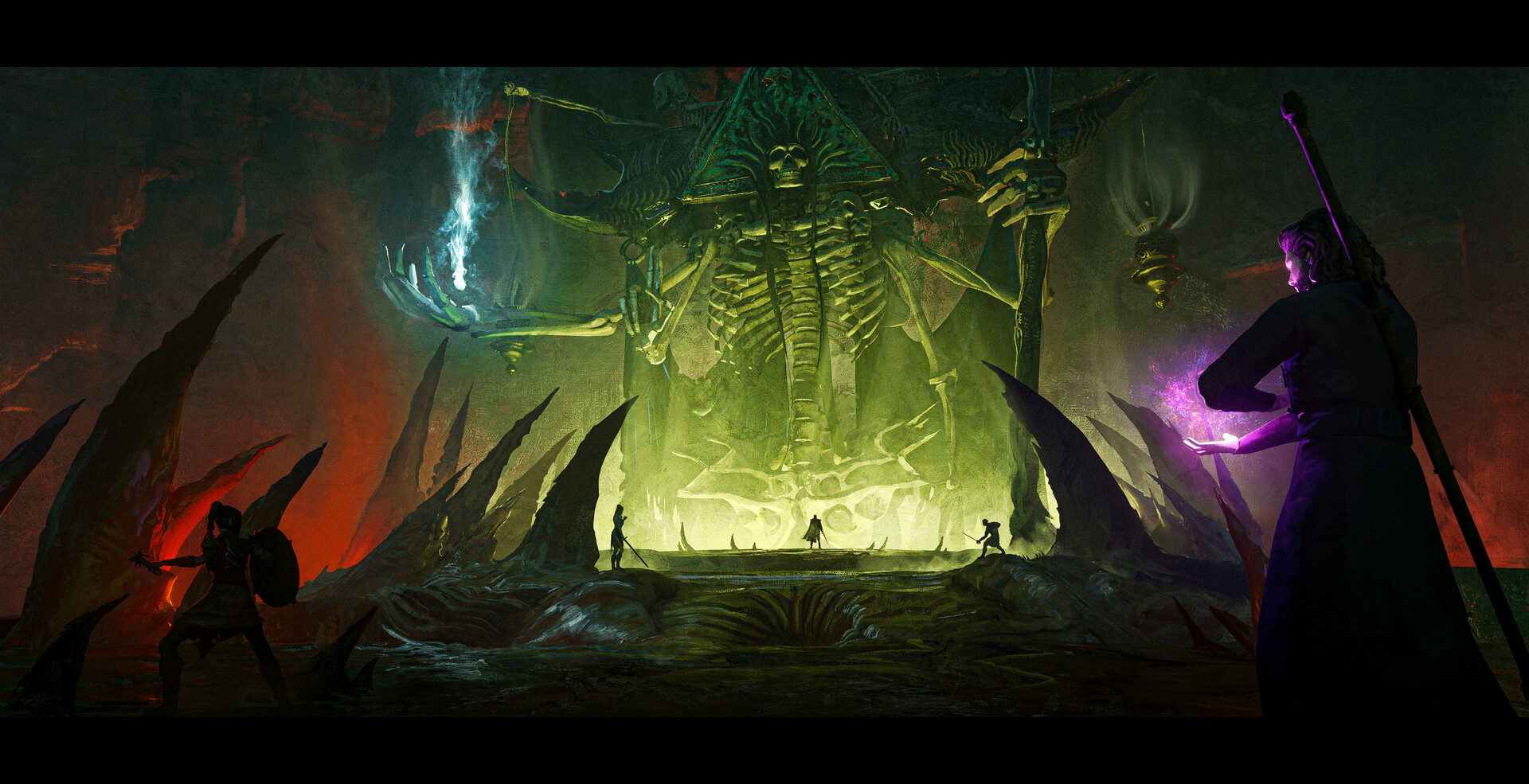 ArtStation - Myrkul God of the Dead - BG3 Fanart