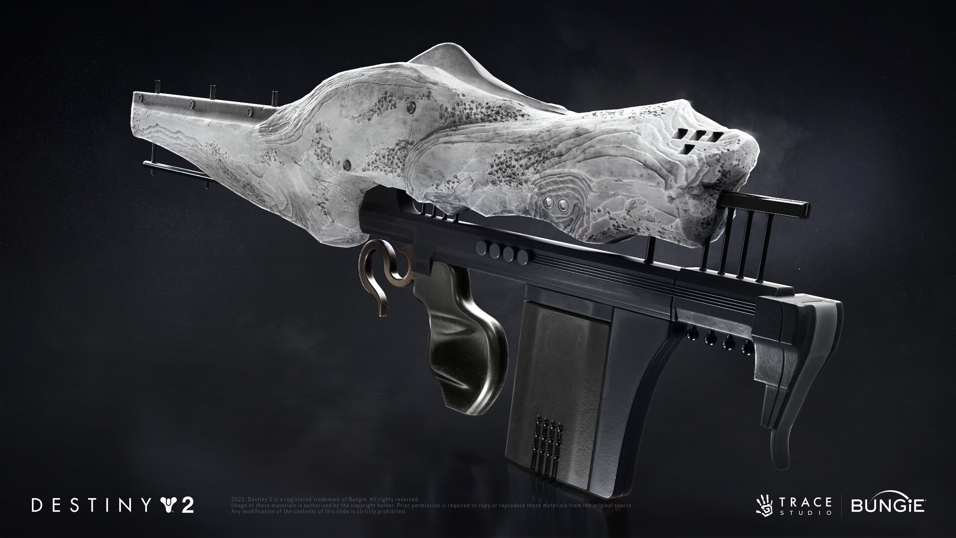 TRACE studio - In-game weapon asset for Destiny 2