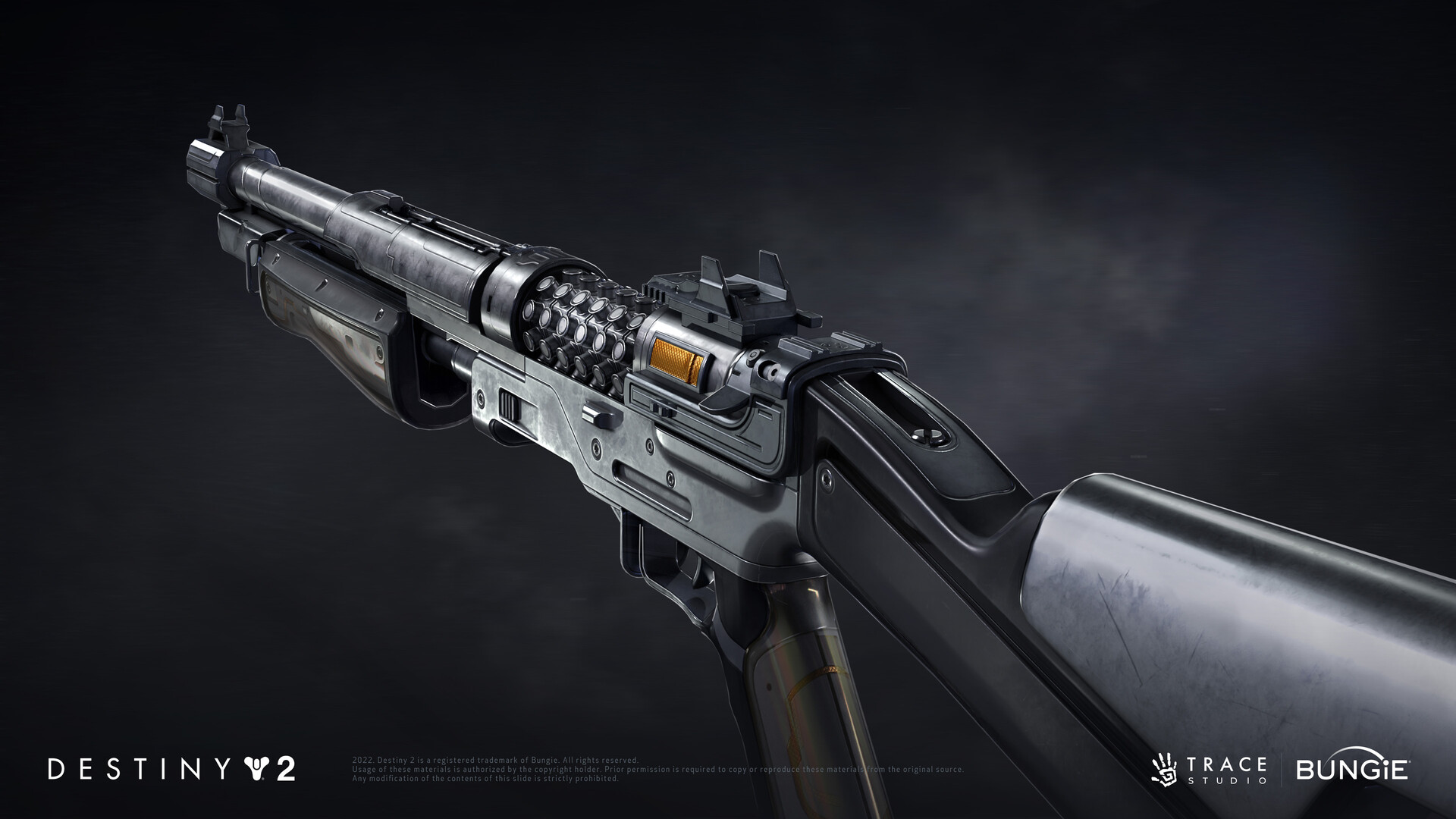 TRACE studio - In-game weapon asset for Destiny 2