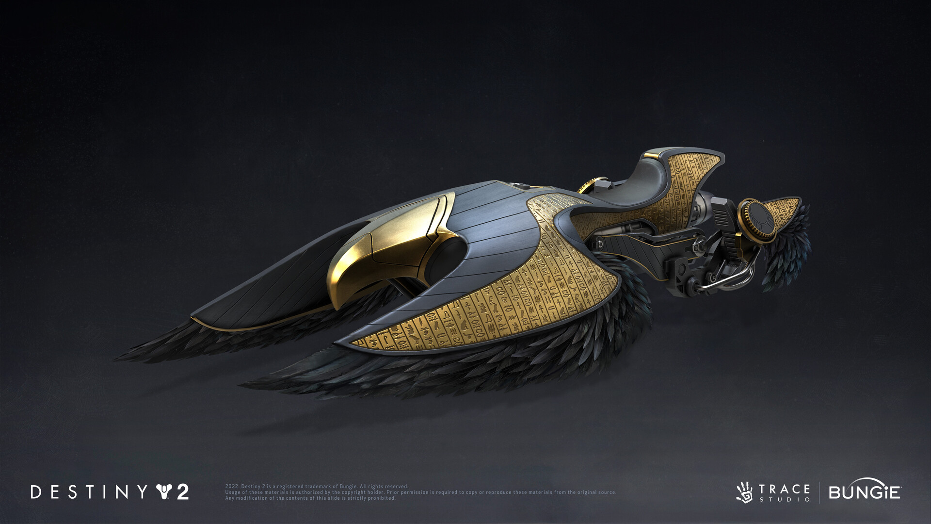 TRACE studio - In-game vehicle concept for «Destiny 2»