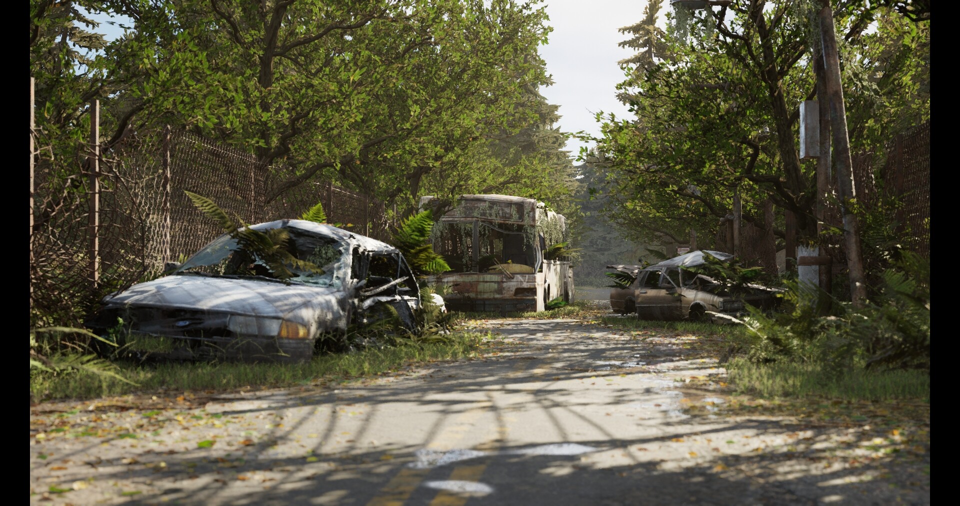 ArtStation - Forgotten Road Game Environment