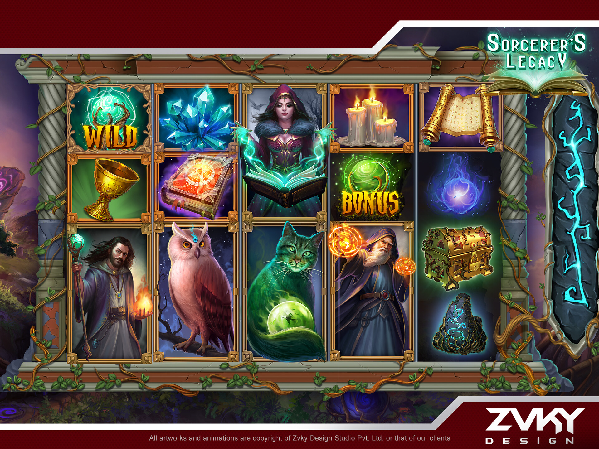ArtStation - Slot Machine Art