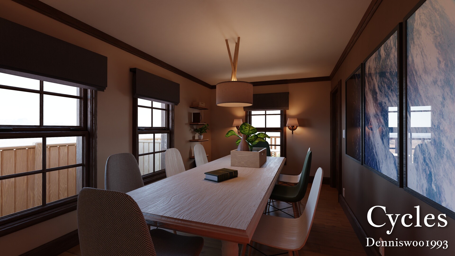 SHcreations - Modular Classic Style American House 6
