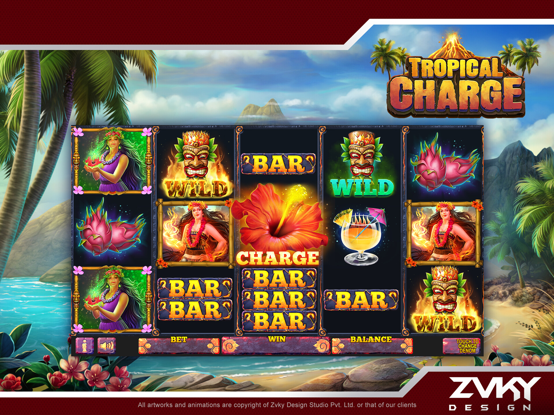 ArtStation - Slot Machine Art