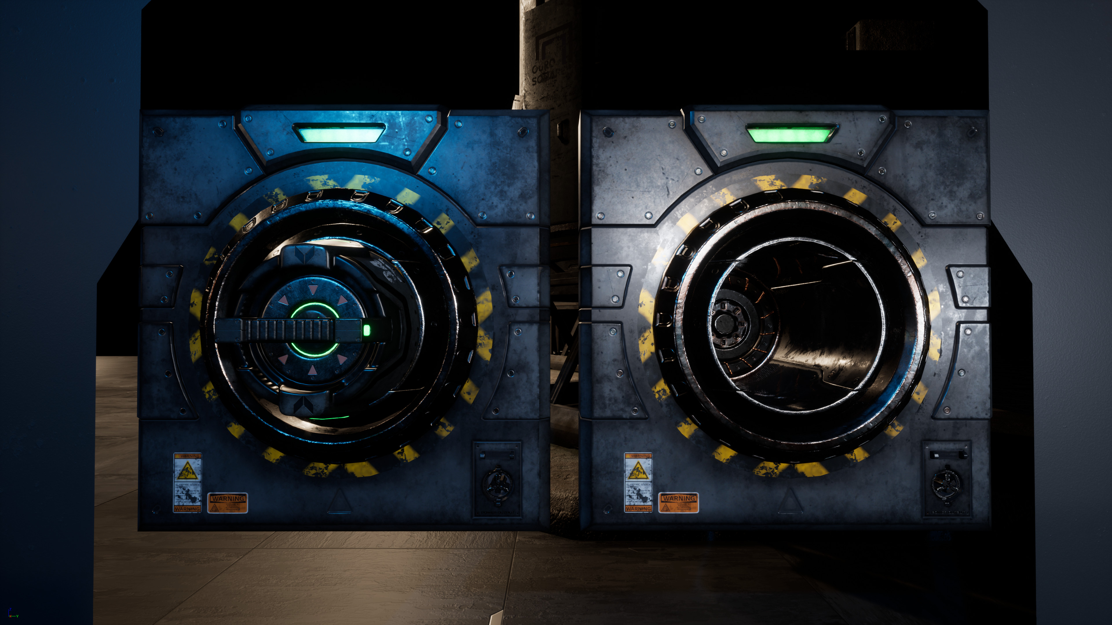 3D Art Portfolio of Jonathan Murray - Power Cells | SCP Fragmented Minds