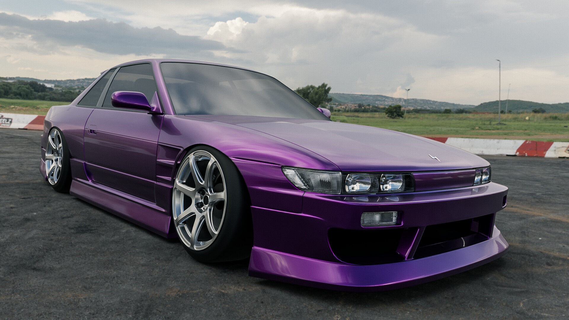 Stanced Nissan Silvia