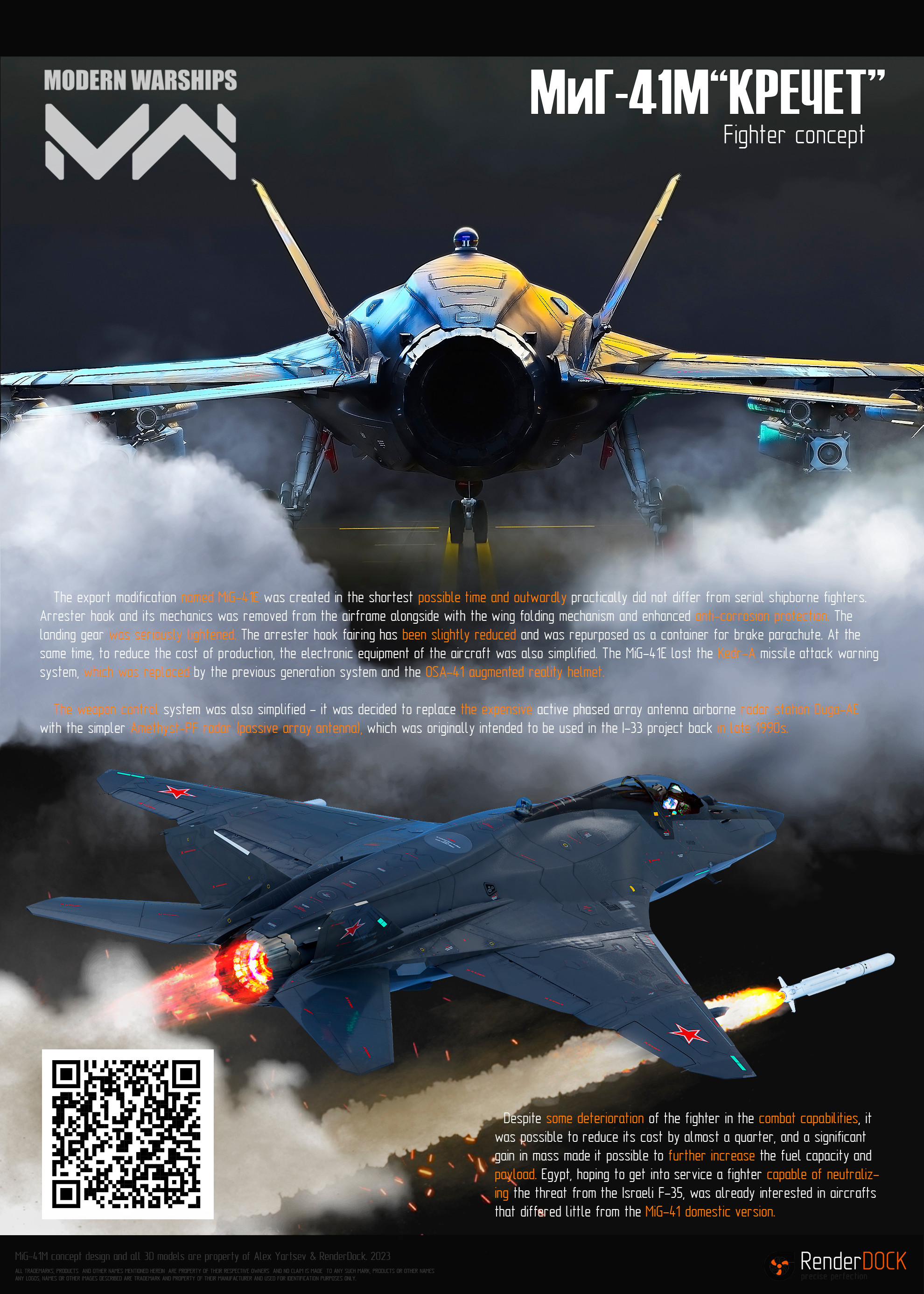 RenderDock - MiG-41M "Super Fulmar"
