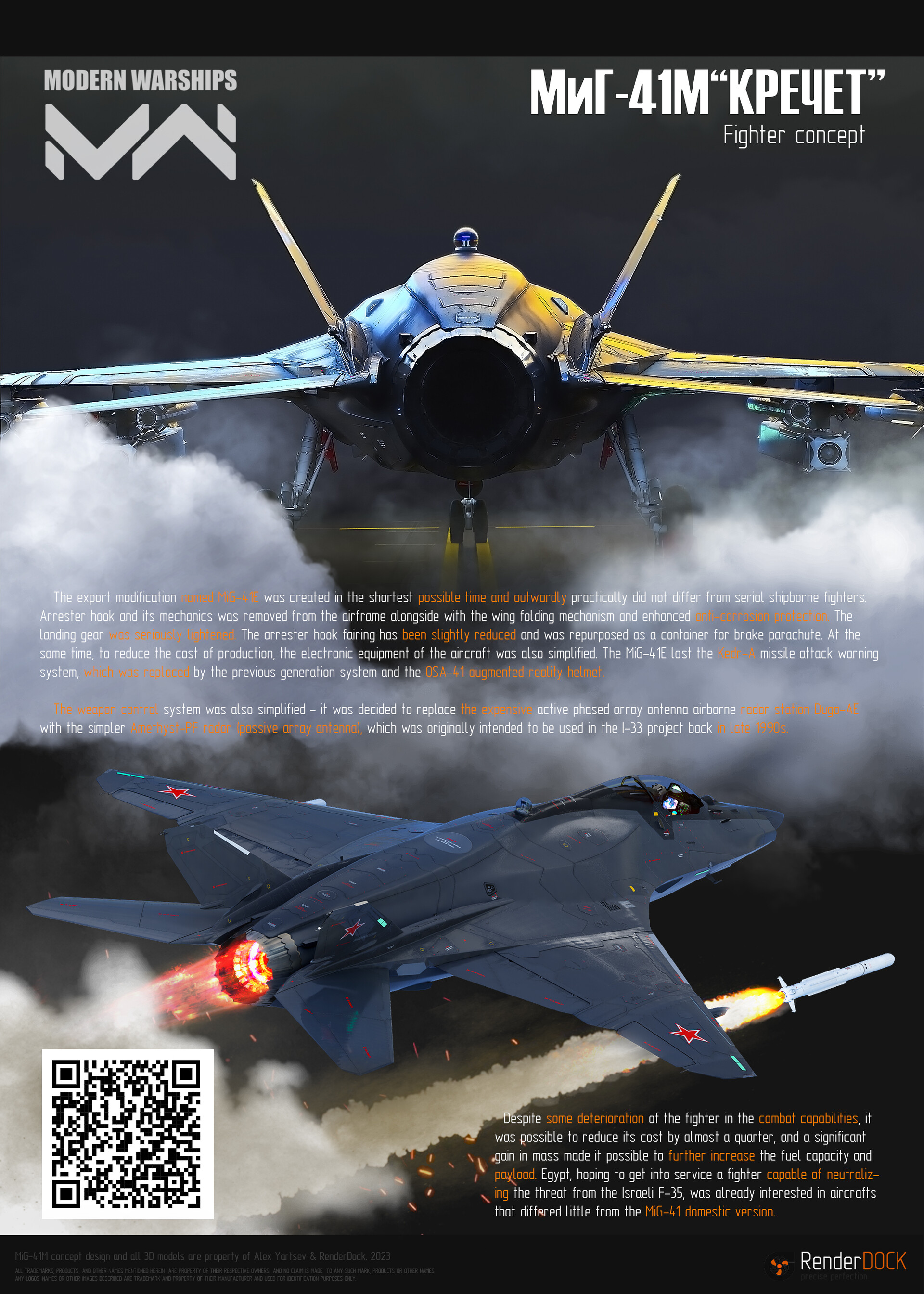 RenderDock - MiG-41M "Super Fulmar"