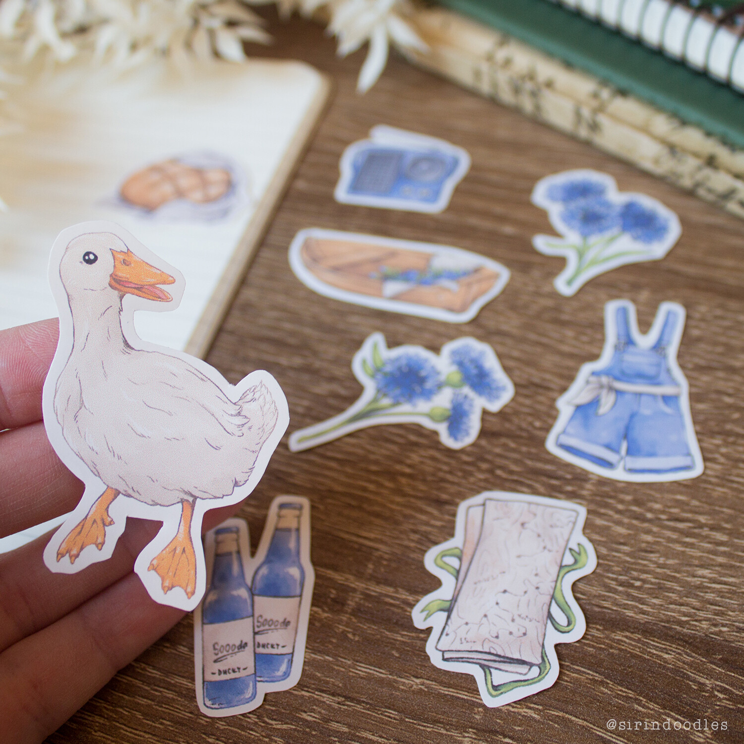 Sirin Doodles - Cottage props illustration - Duck and cottage core ...