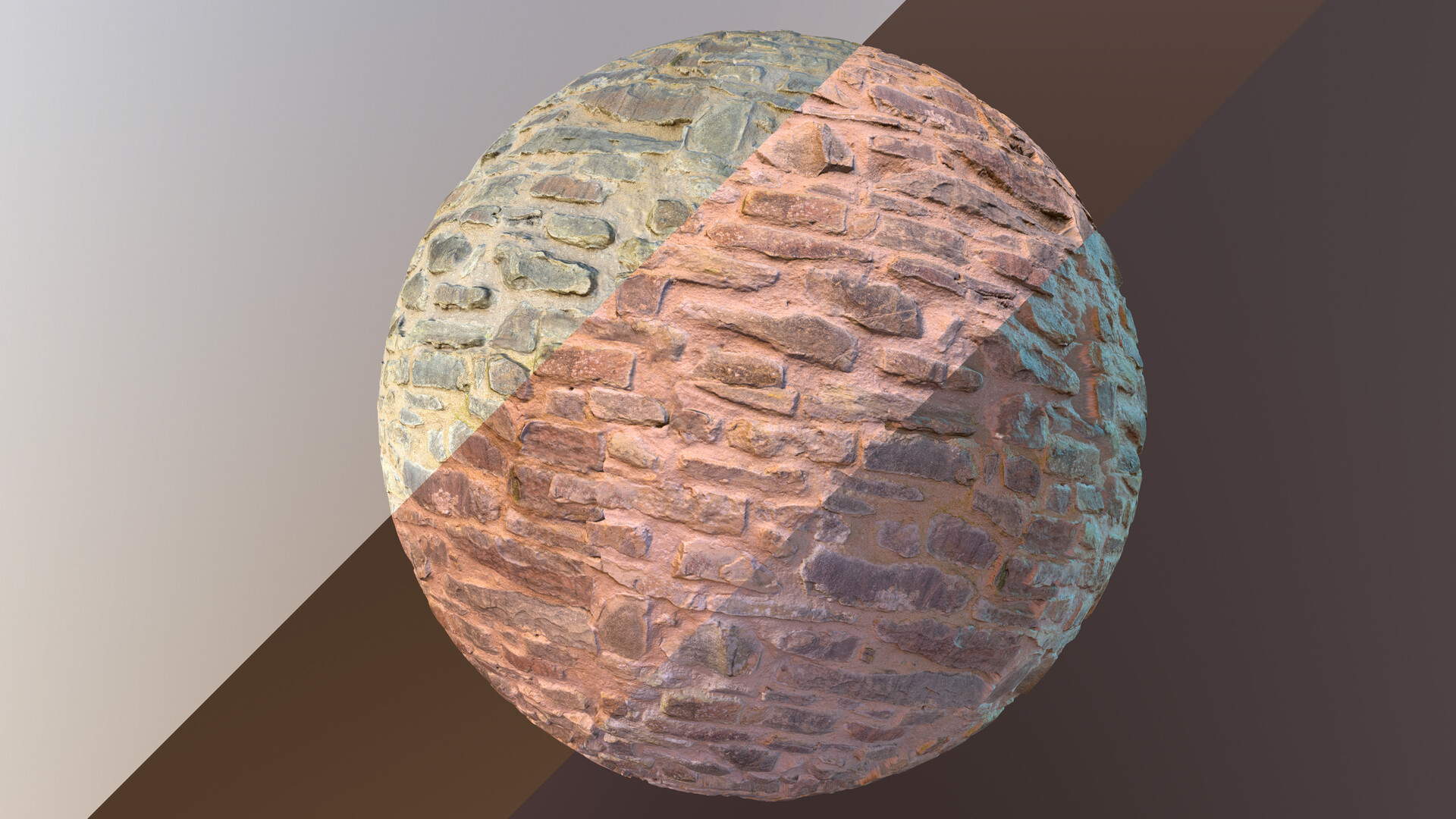 ArtStation - Photogrammetry Brick Wall and Roof Tiles